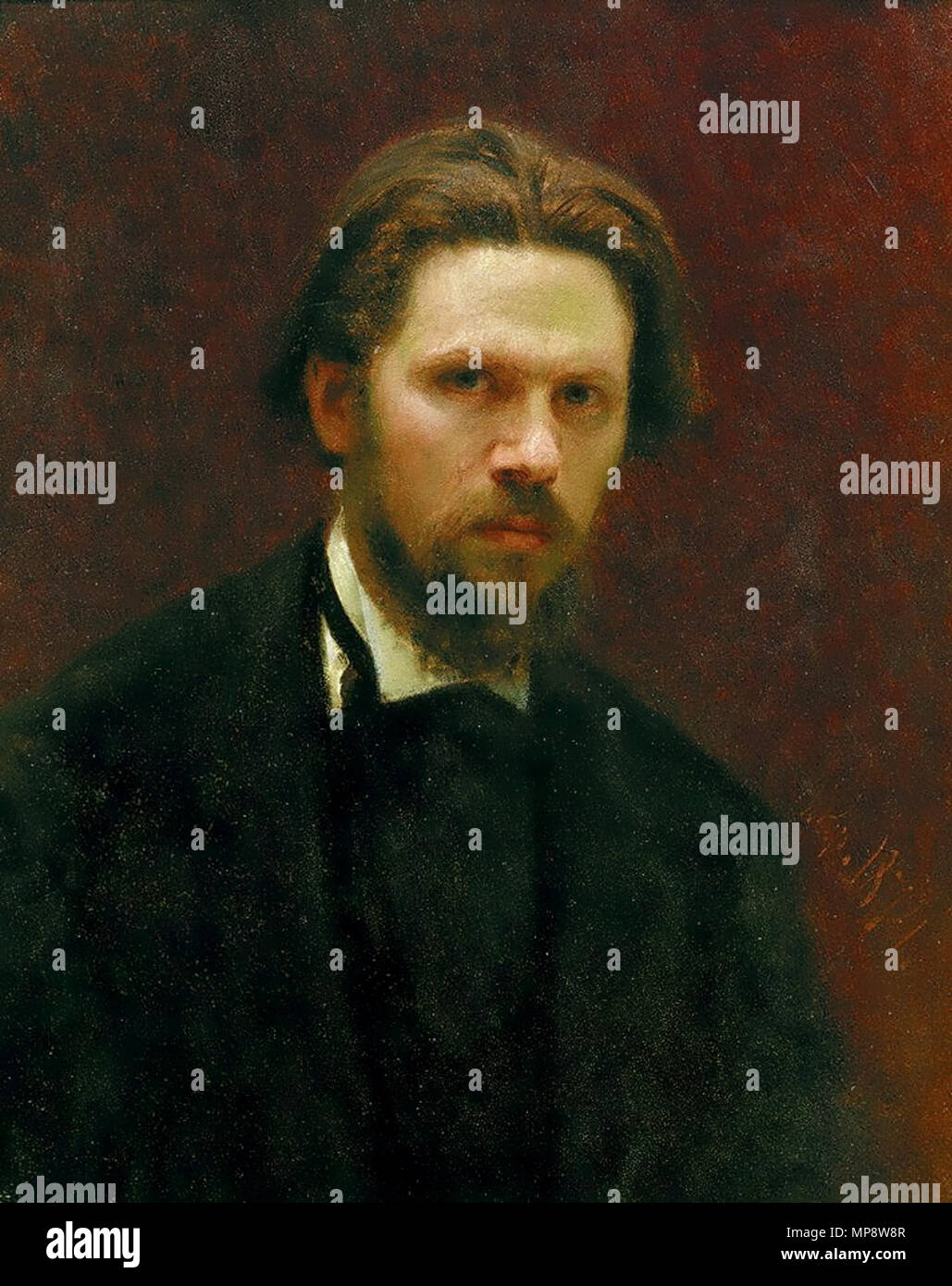 Painting russian artist ivan kramskoi hi-res stock photography and ...