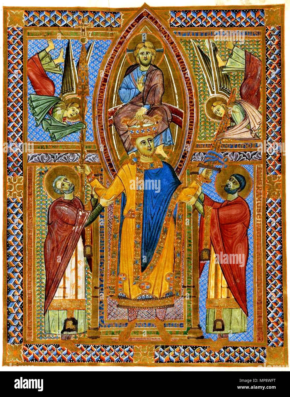Sacramentario de enrique ii hi-res stock photography and images - Alamy