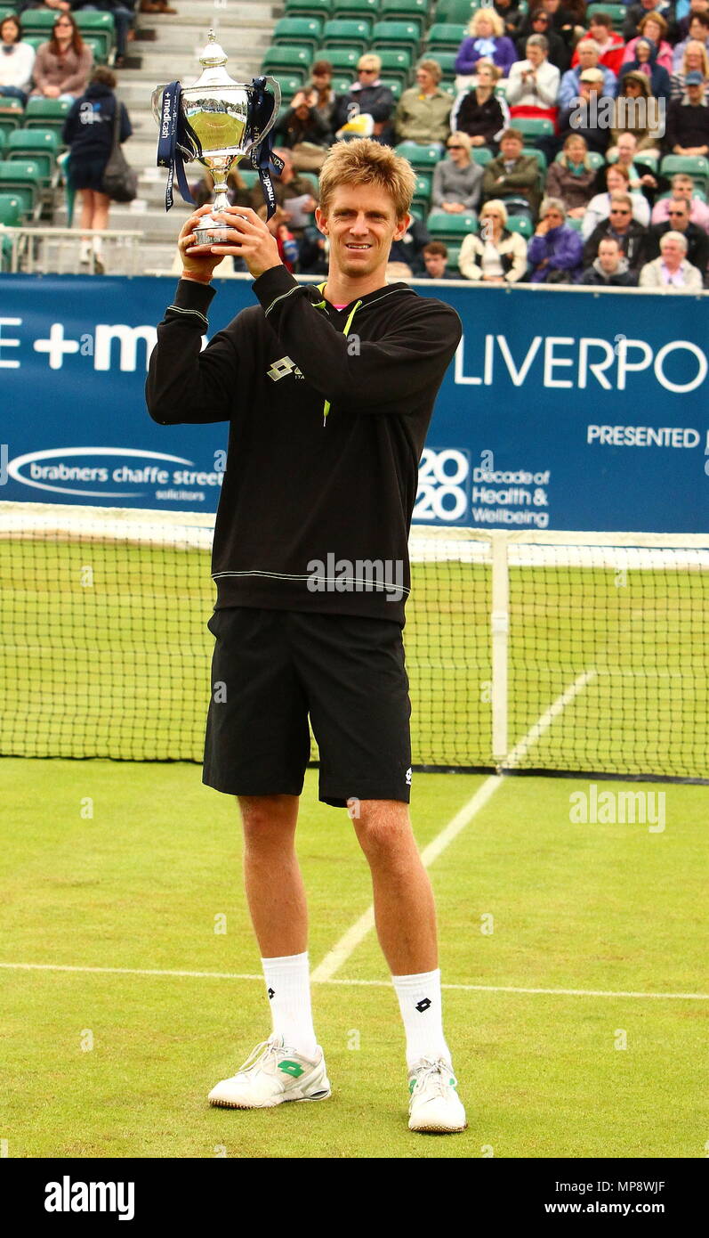 liverpool,Uk, South African professional tennis player kevin-anderson ...