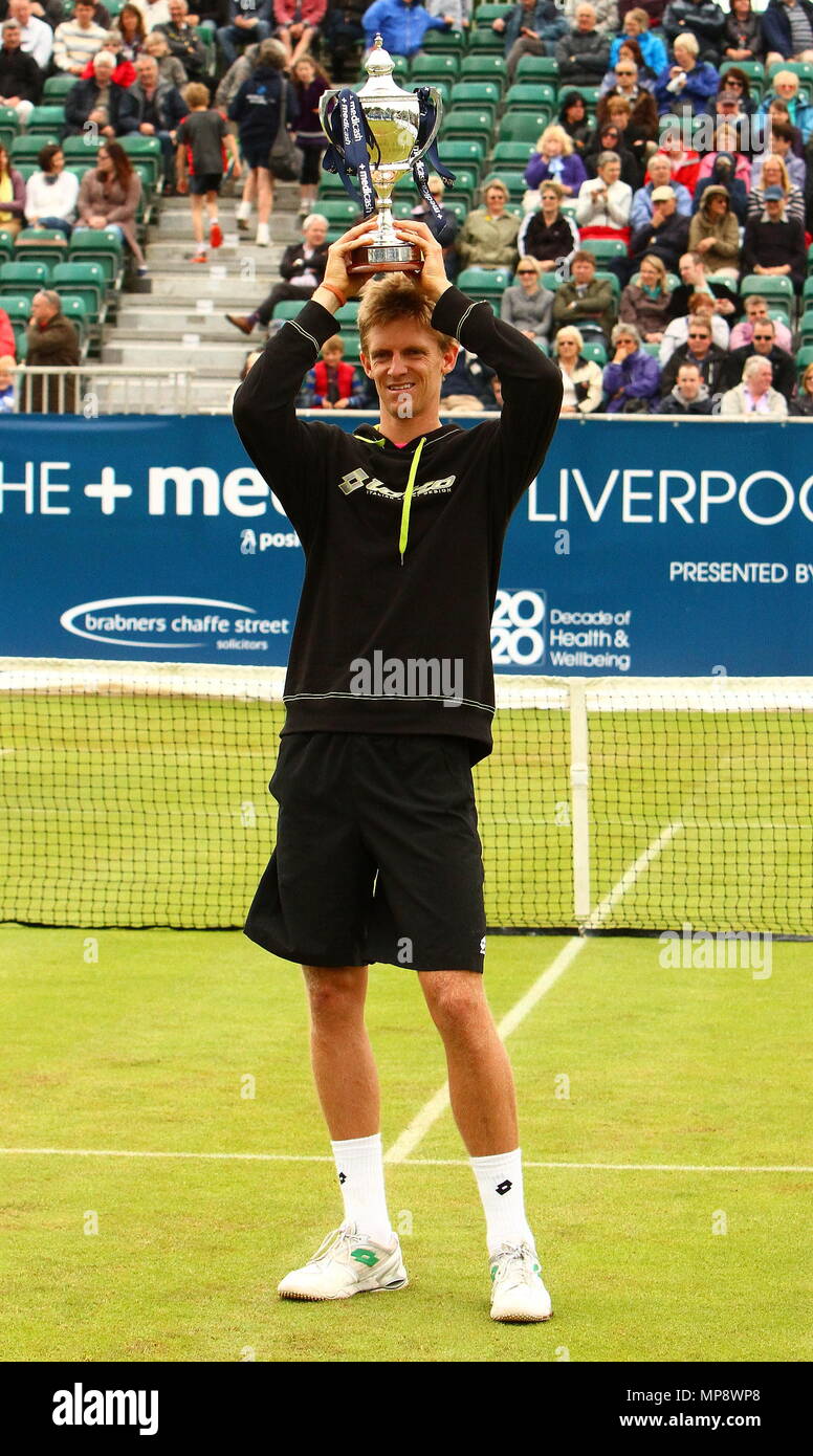 liverpool,Uk, South African professional tennis player kevin-anderson ...
