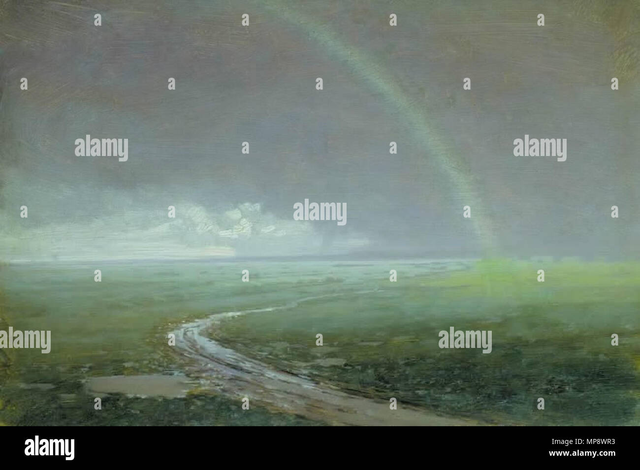 . English: Rainbow (painting by Arkhip Kuindzhi, 1900s) Русский: Радуга ...