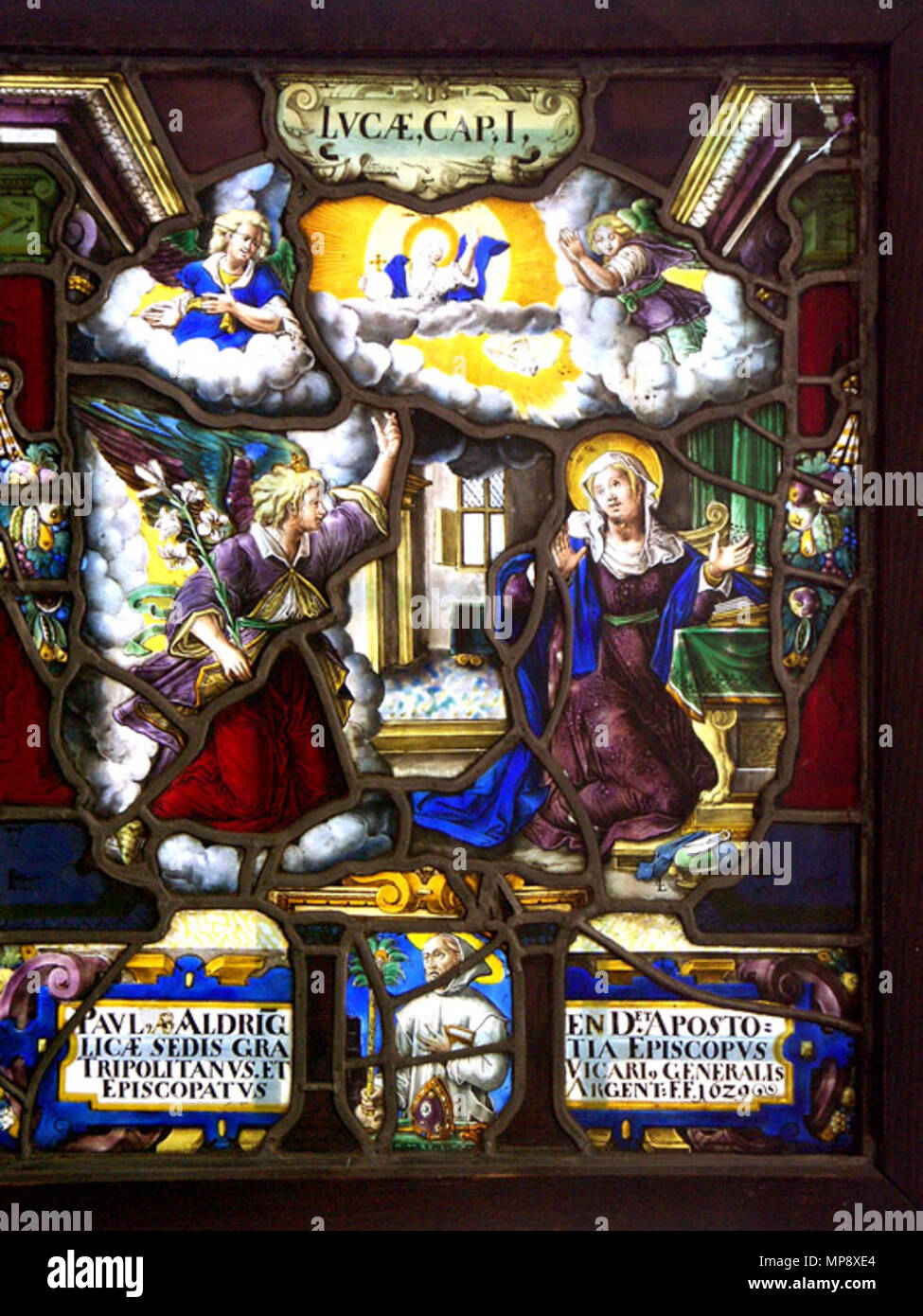 17th century stained glass window hi-res stock photography and images ...