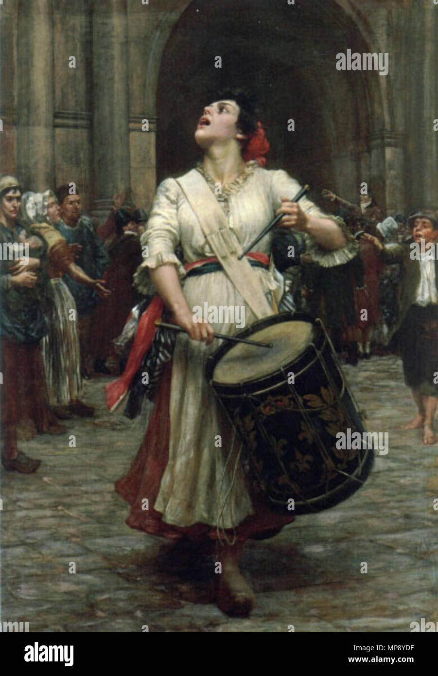 La Revolution 1896. 786 La Revolution by Valentine Cameron Prinsep Stock Photo - Alamy