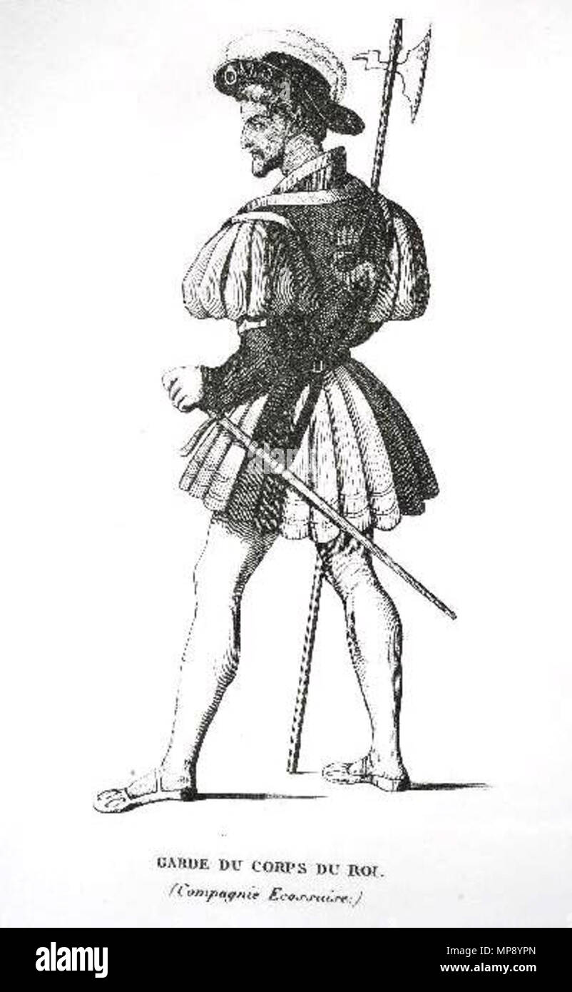 788 Lacroix - Garde du corps du Roi (Compagnie écossaise Stock Photo ...