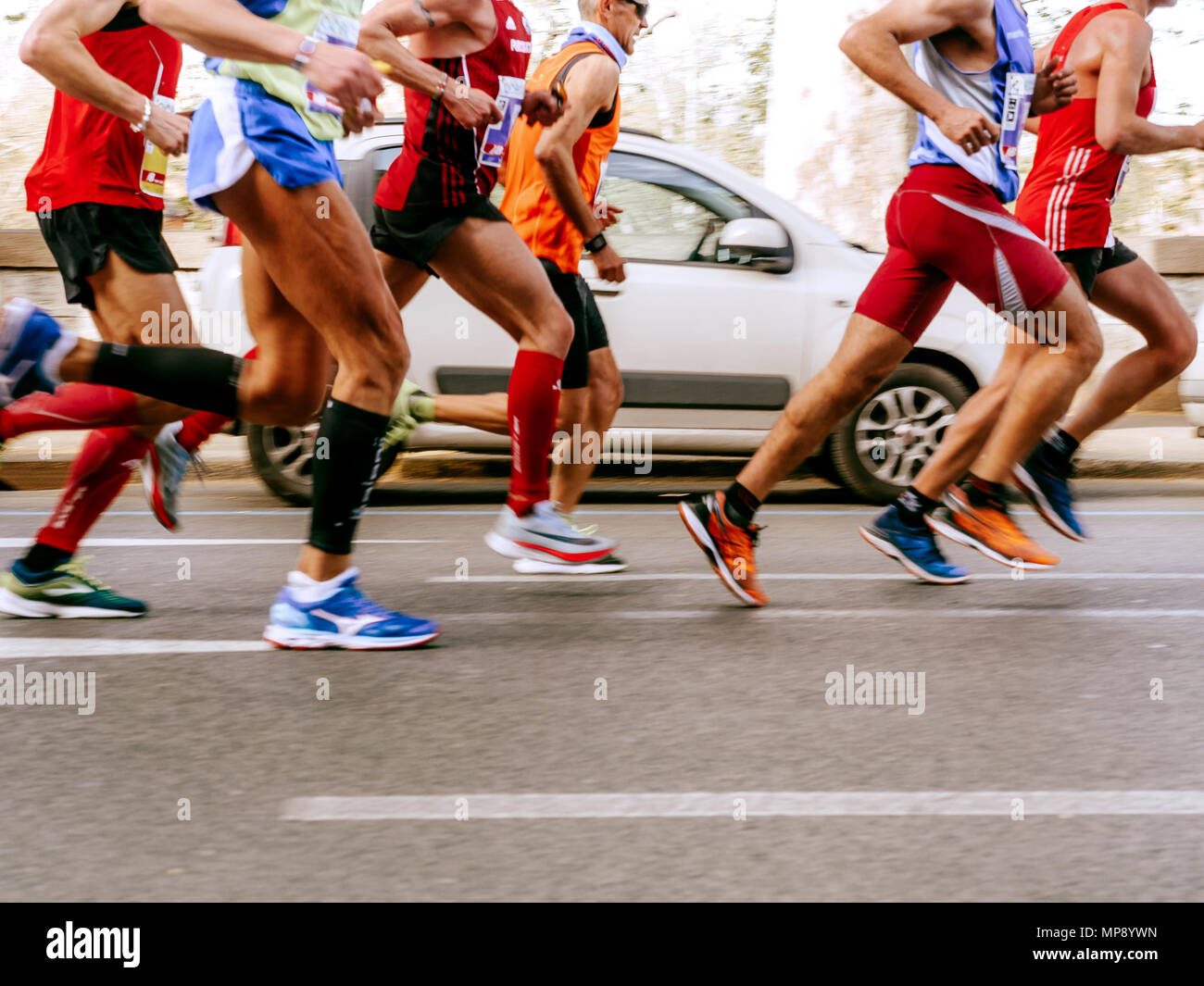 Car race in rome hi-res stock photography and images - Alamy