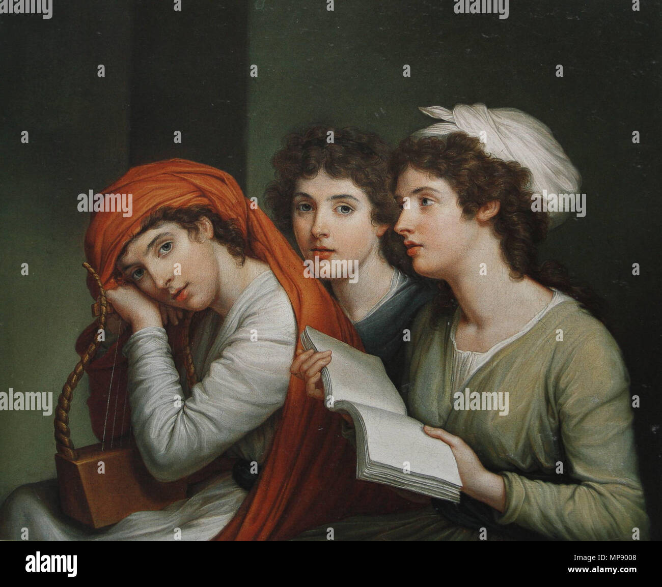 . English: Lady Hamilton as the Three Muses 789 ...