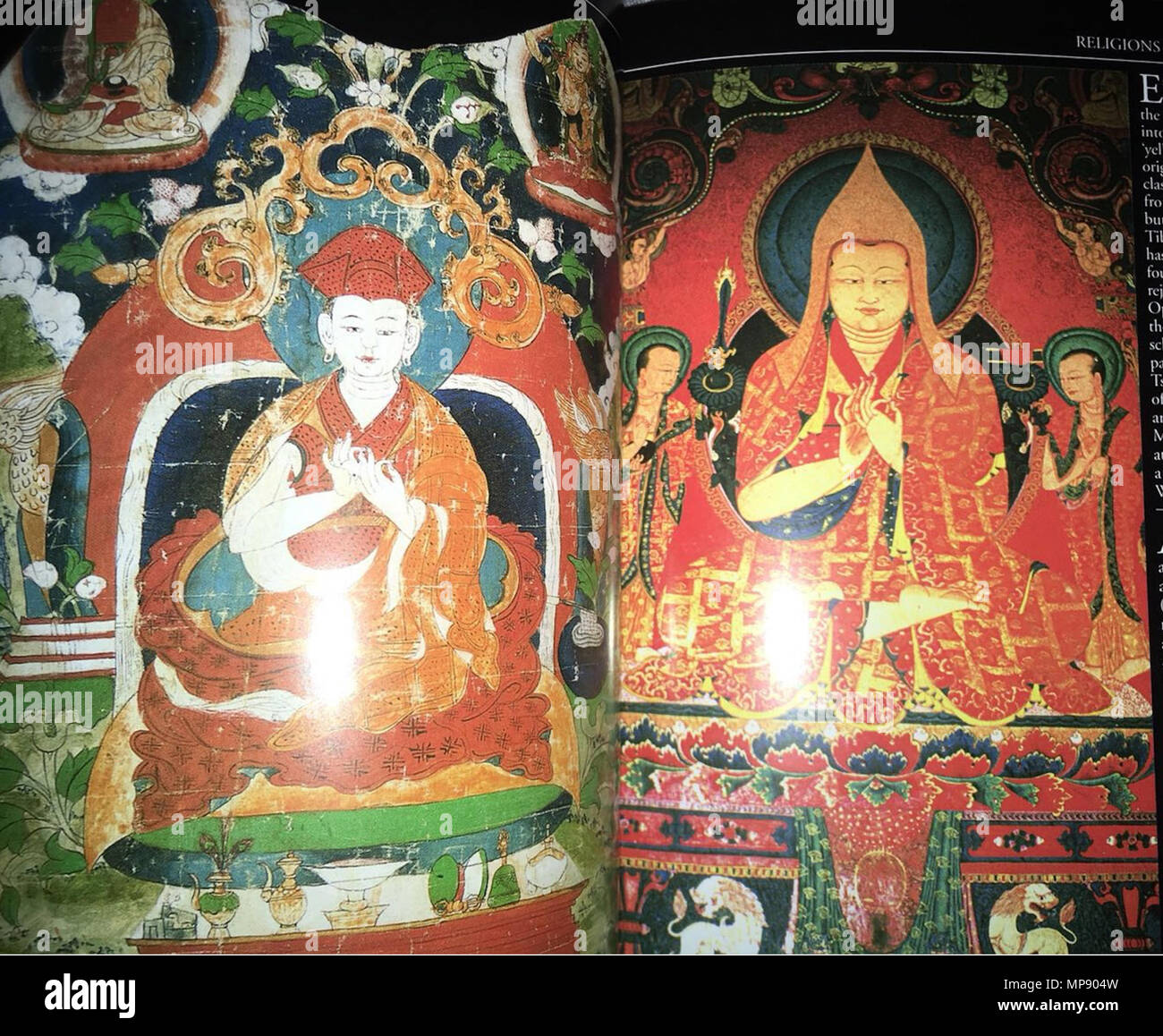 Tholing western tibet mural hi-res stock photography and images - Alamy