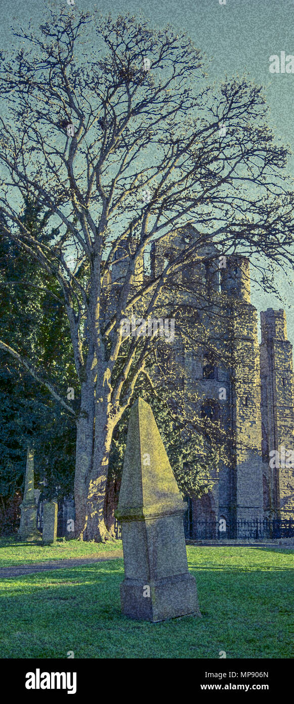 Scotland history kelso abbey hi-res stock photography and images - Alamy