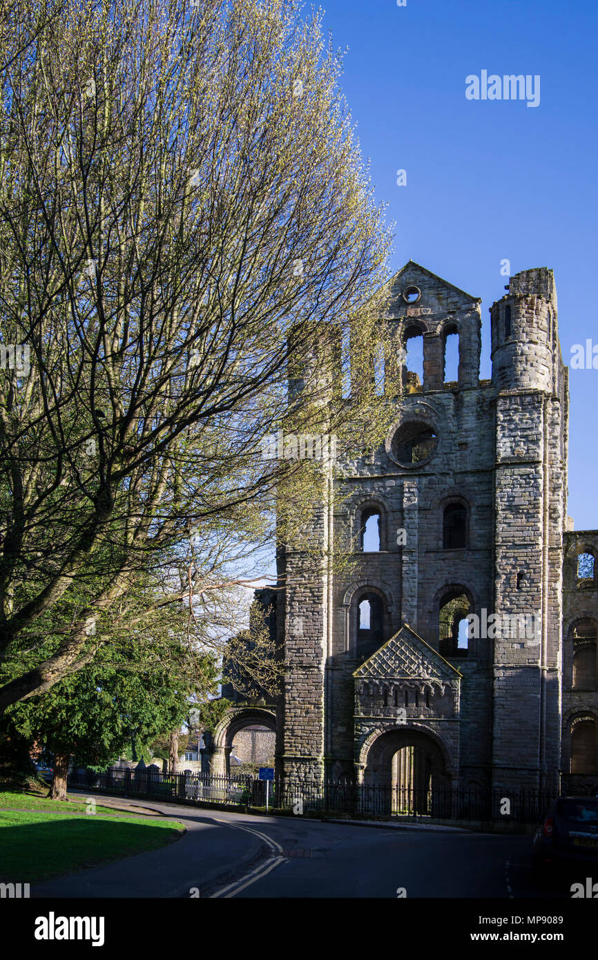 Kelso Abbey, Scottish Borders Stock Photo - Alamy
