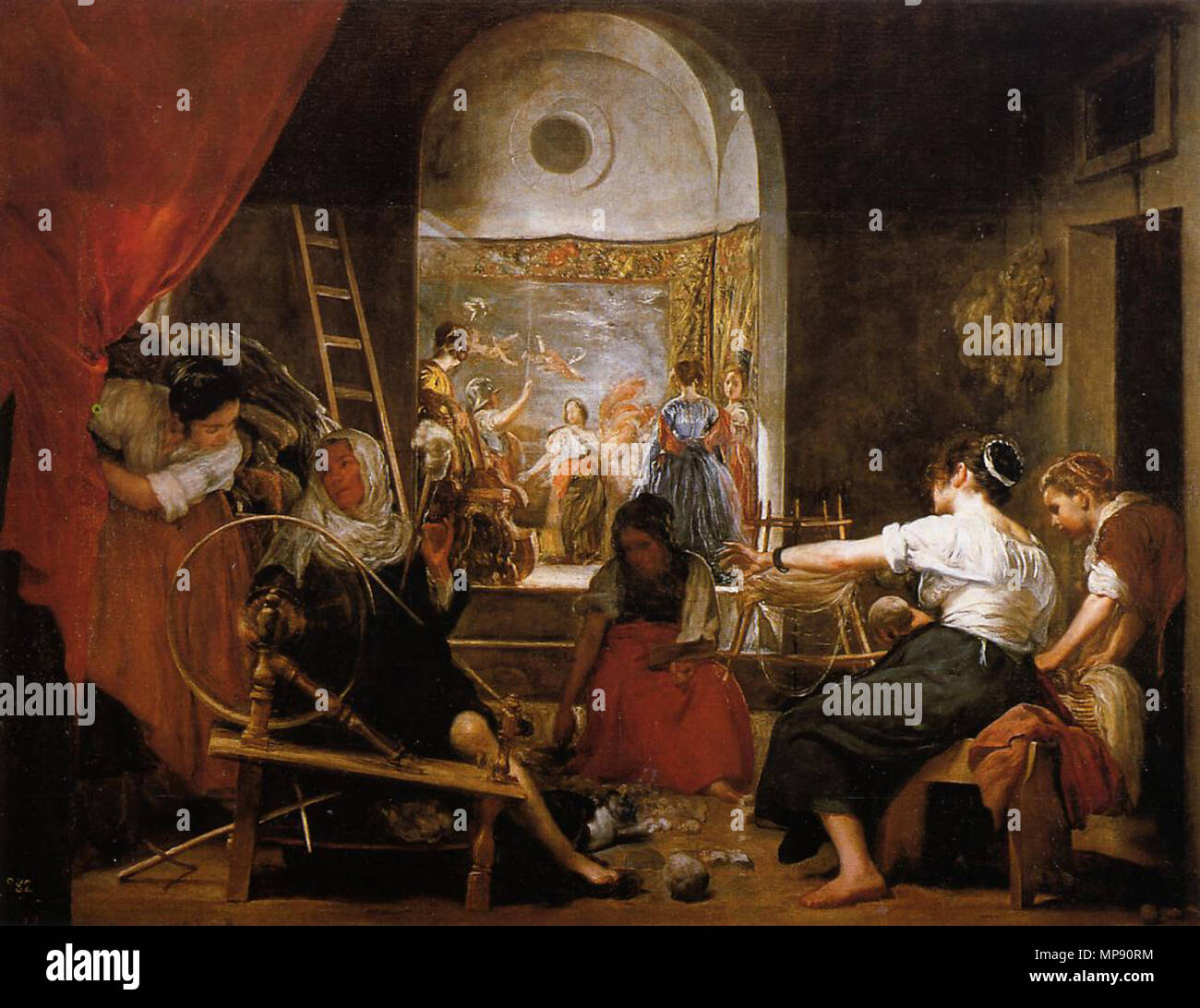 Hilanderas velazquez hi-res stock photography and images - Alamy