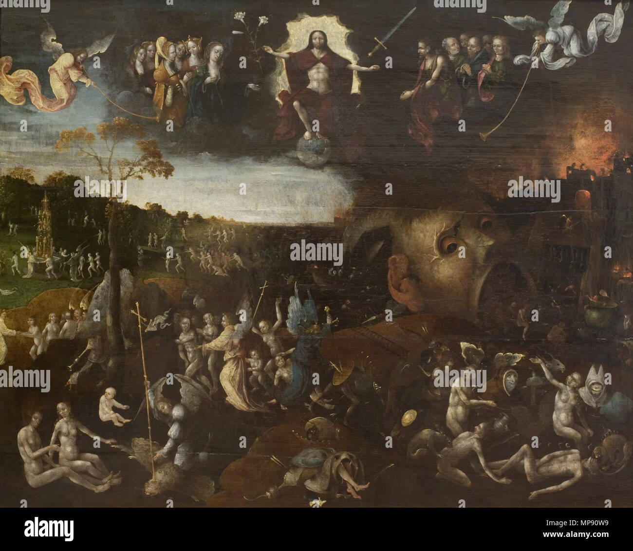 The Last Judgment 16th century. 793 Last Judgment (follower of Bosch ...