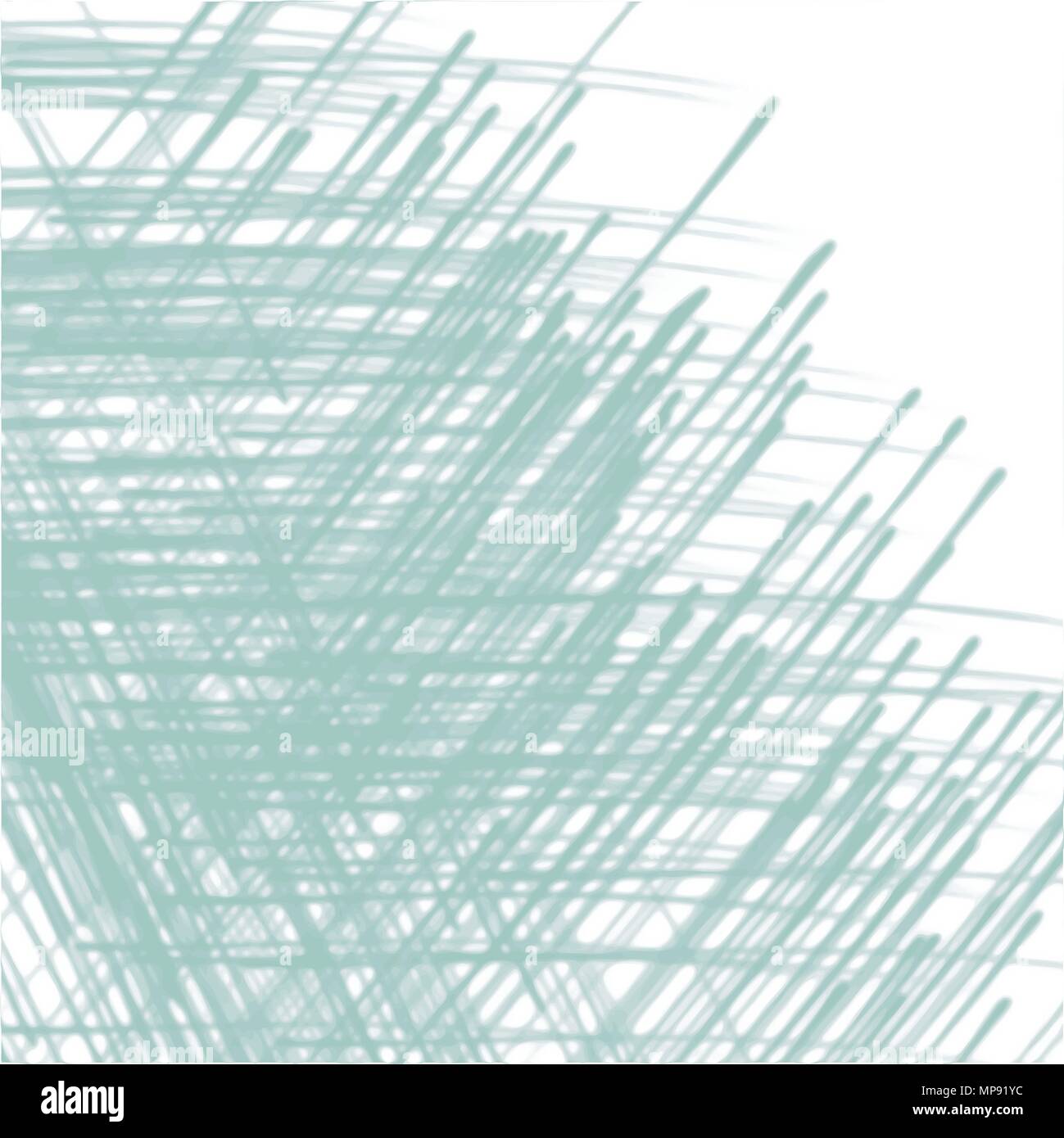 green watercolor scribble pattern on white background, vector ...