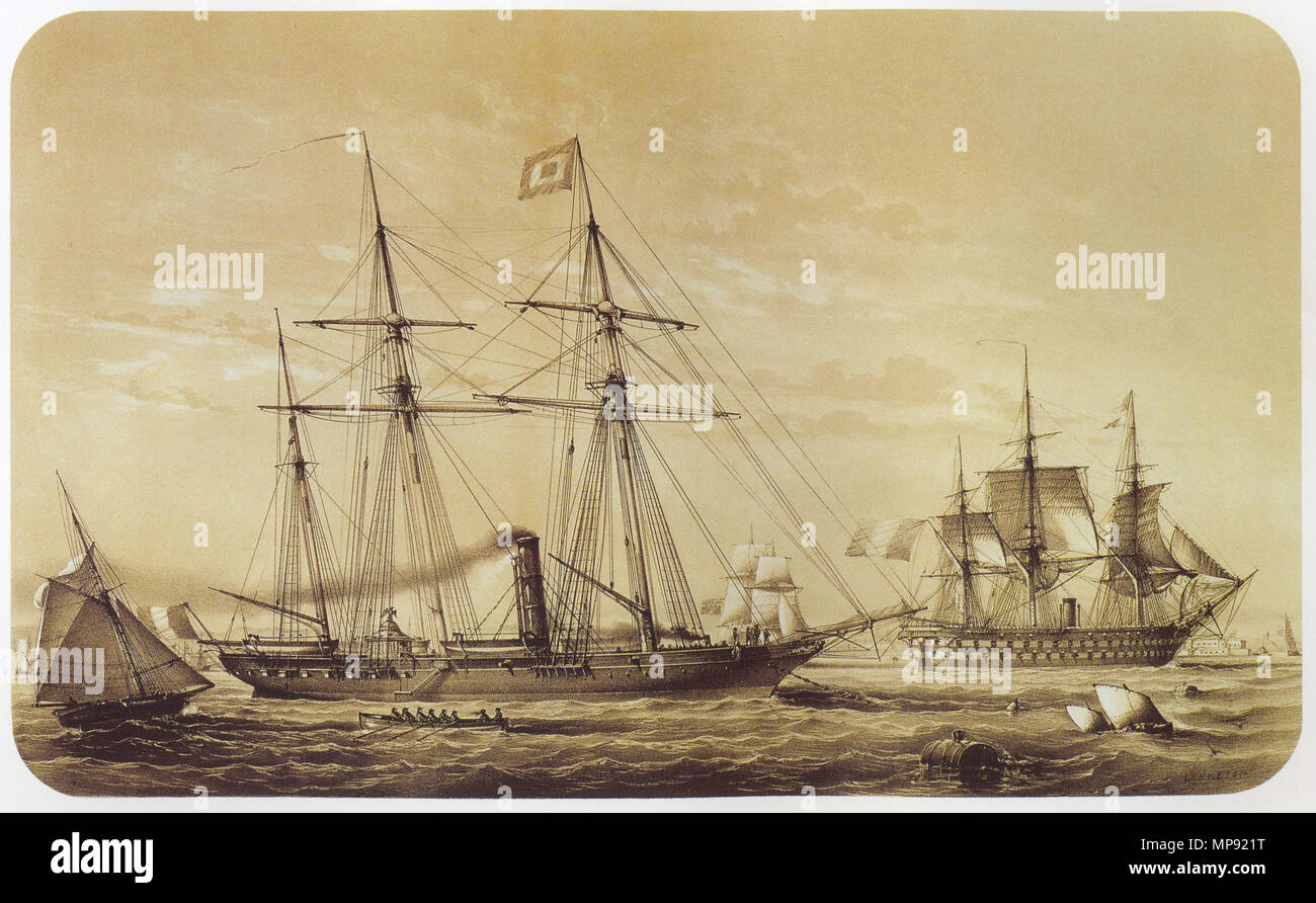 French ship of the line napoleon hi-res stock photography and images ...