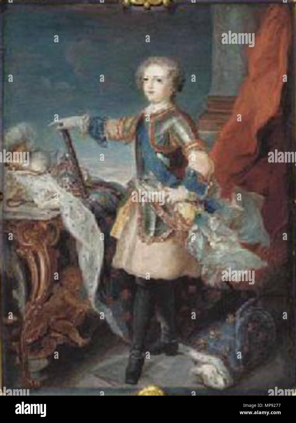 Portrait of Louis XV of France (1710-1774) 18th century. 800 Portrait ...