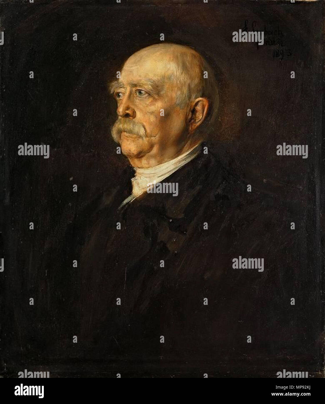 Franz von lenbach otto bismarck hi-res stock photography and images - Alamy