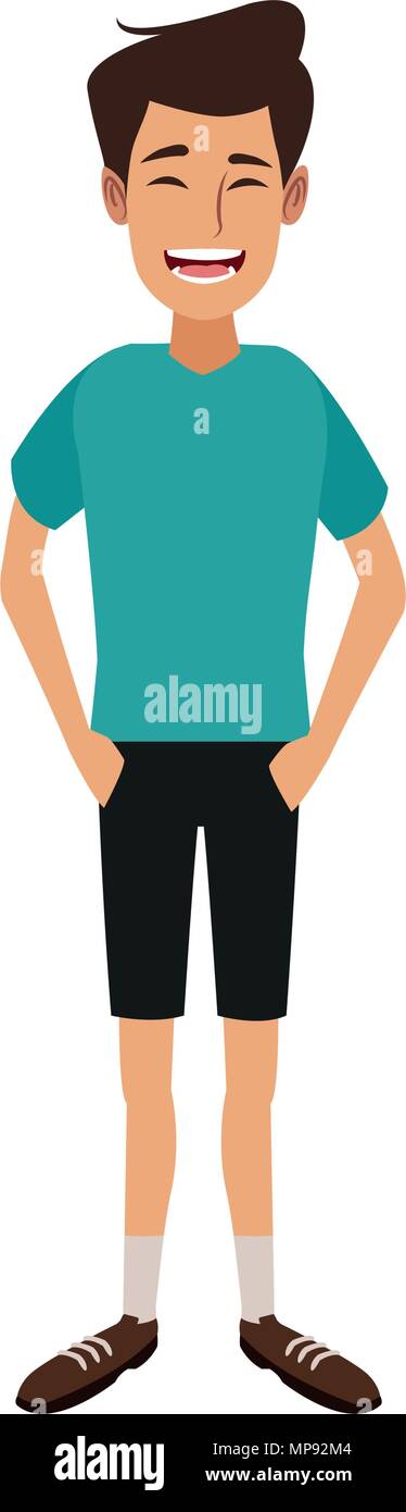 Young man cartoon Stock Vector Image & Art - Alamy