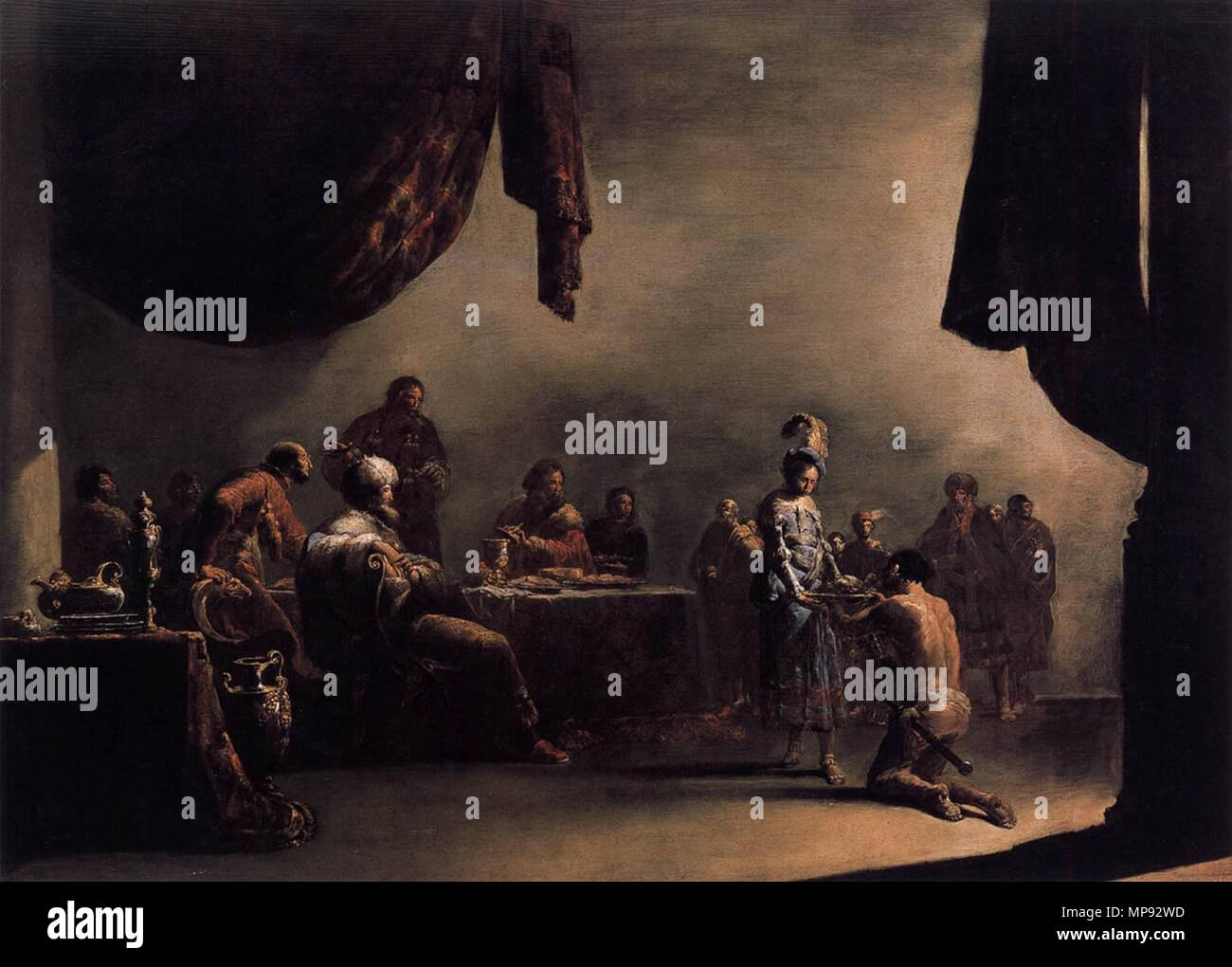 English: Salome Presented with the Head of St John the Baptist 1630s ...