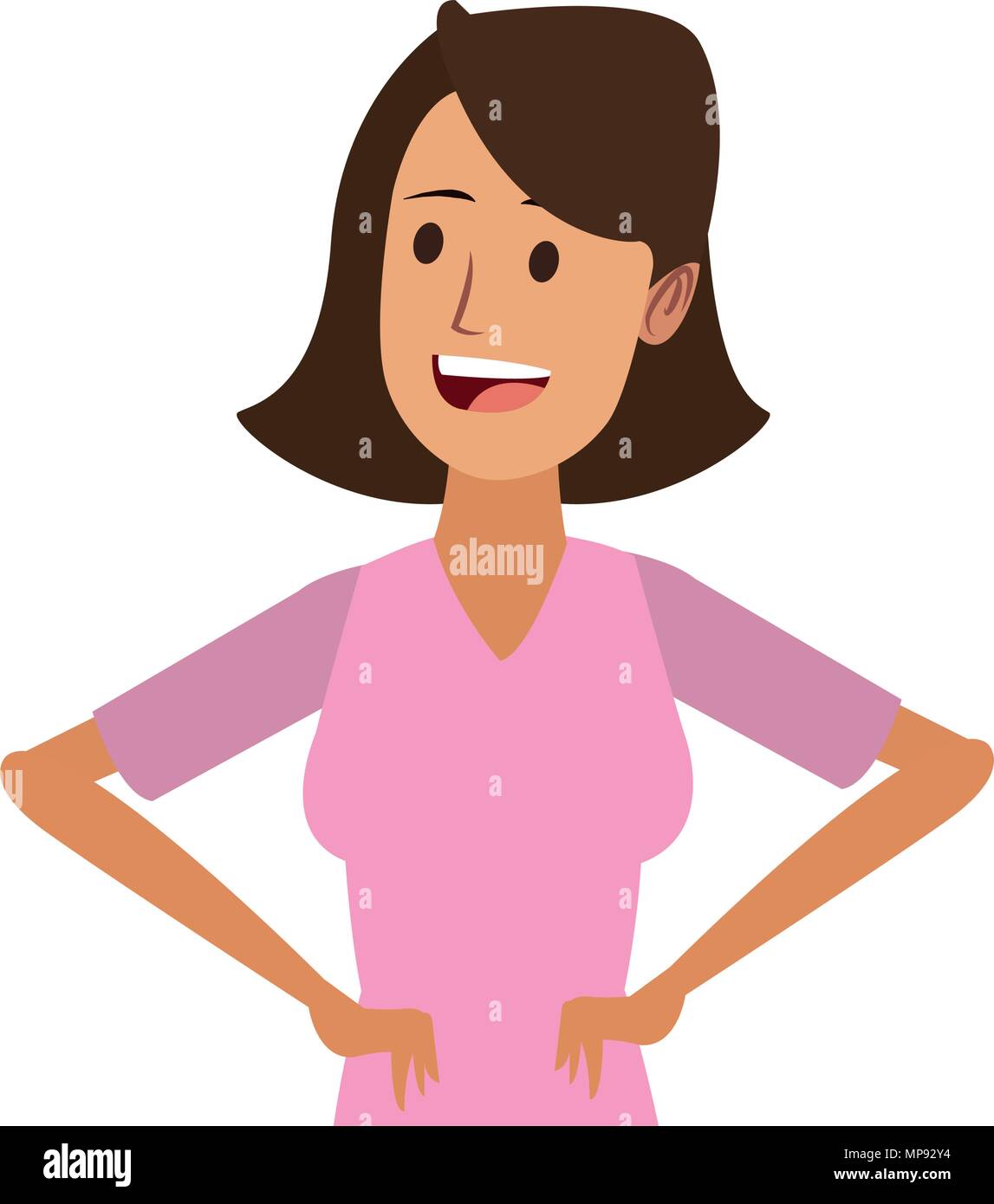 Young woman cartoon Stock Vector Image & Art - Alamy