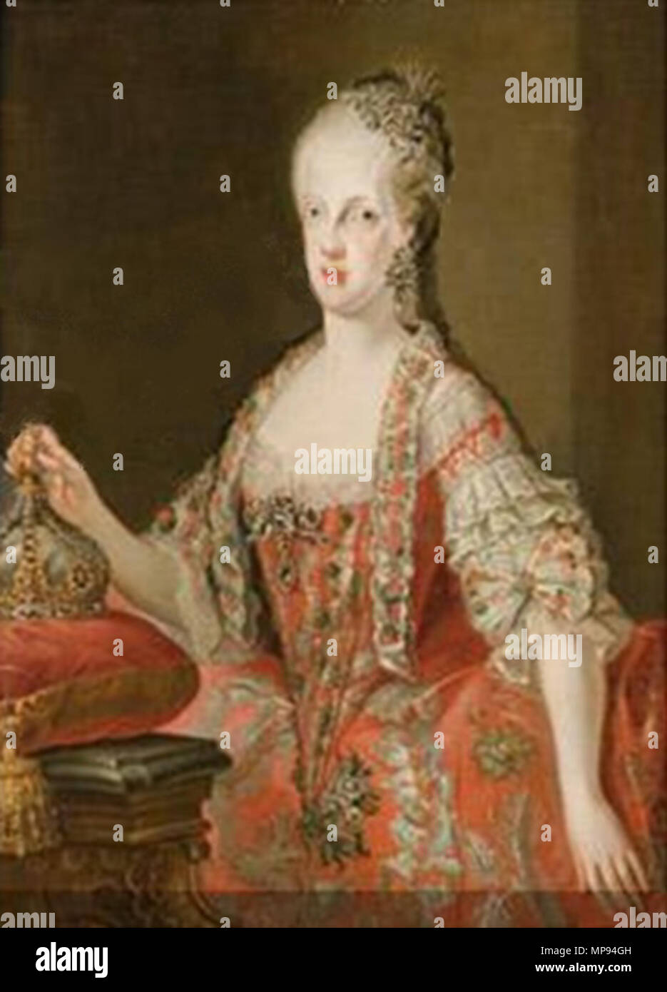 Portrait of Maria Carolina of Austria (1752-1814) second half of 18th ...