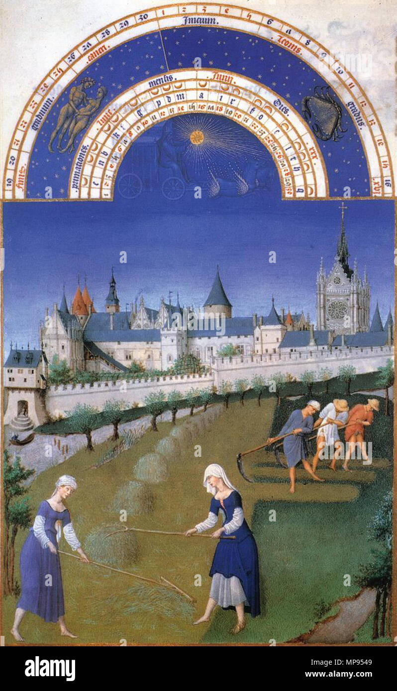 Les très riches heures du duc de berry hi-res stock photography and images - Alamy