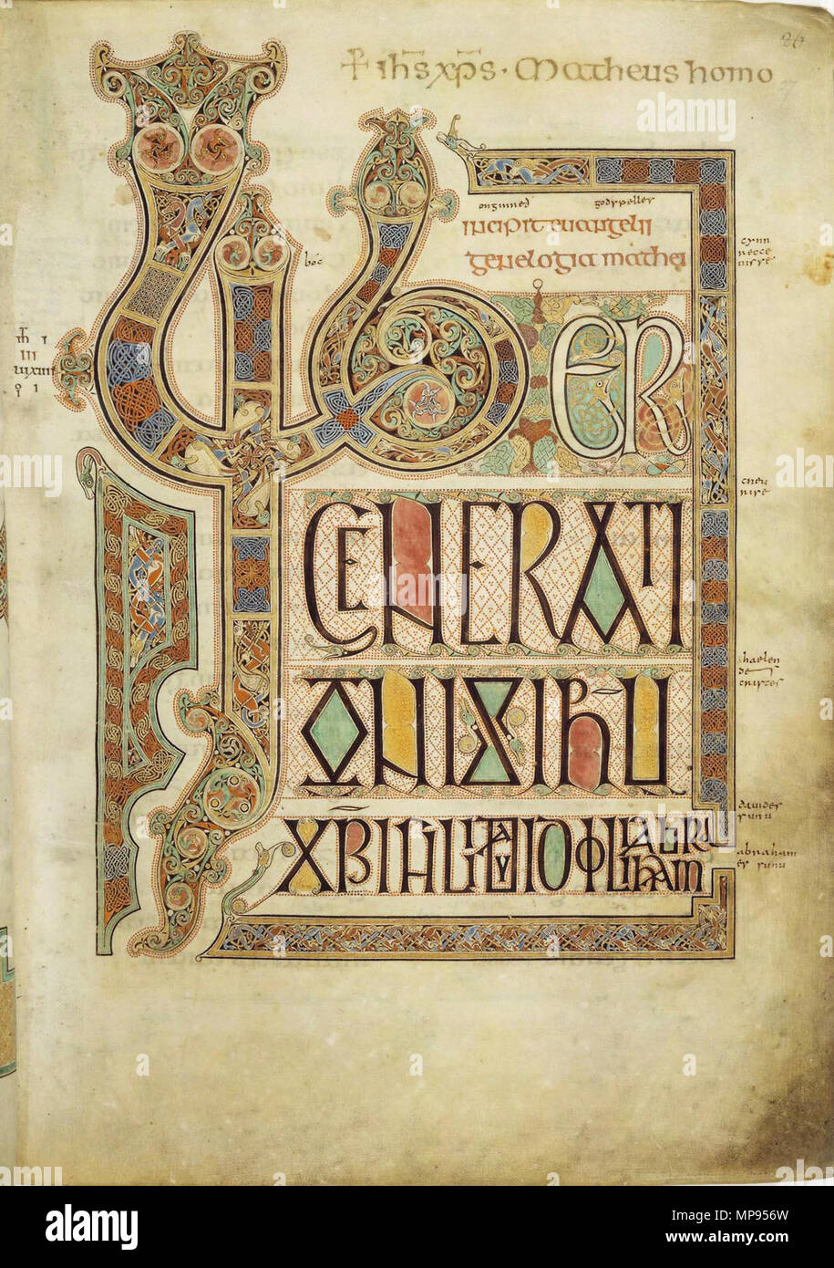 8th century. Eadfrith of Lindisfarne (presumed) 812 ...