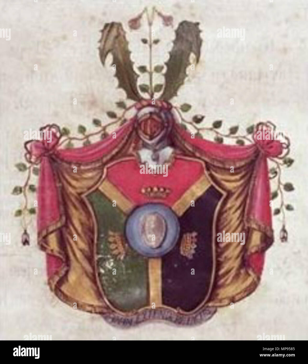 . English: Coat of Arms of Carl von Linné (Carolus Linnaeus), from his ...