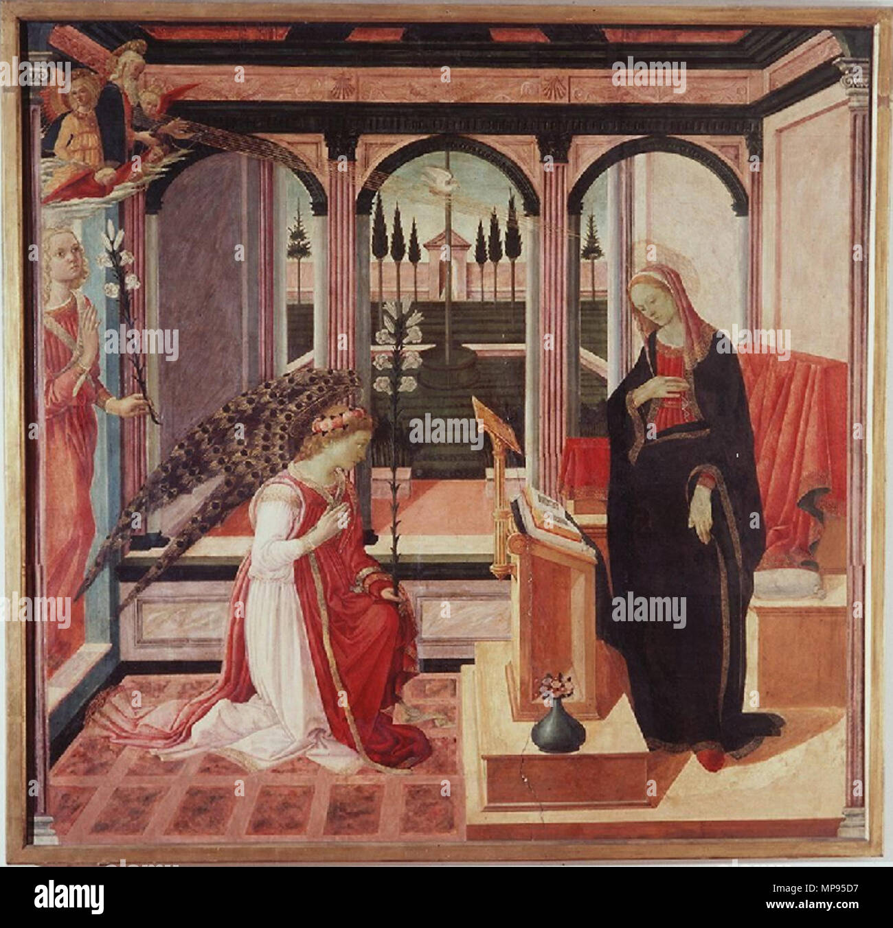 The annunciation lippi hi-res stock photography and images - Alamy