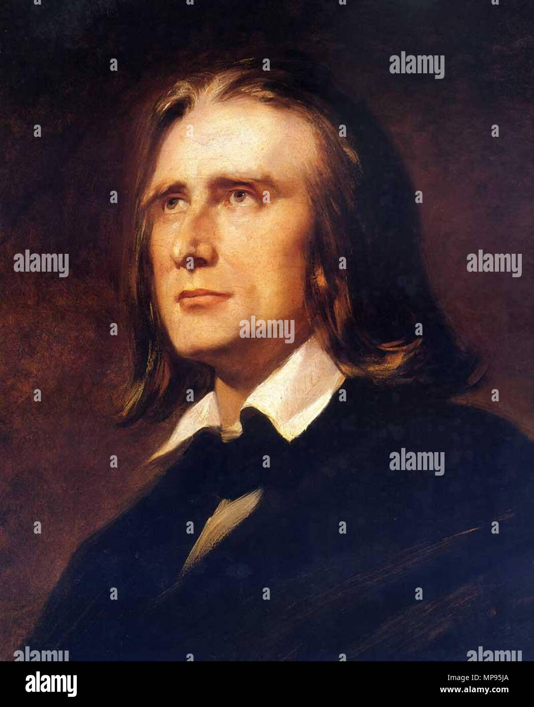 Franz liszt portrait hi-res stock photography and images - Alamy