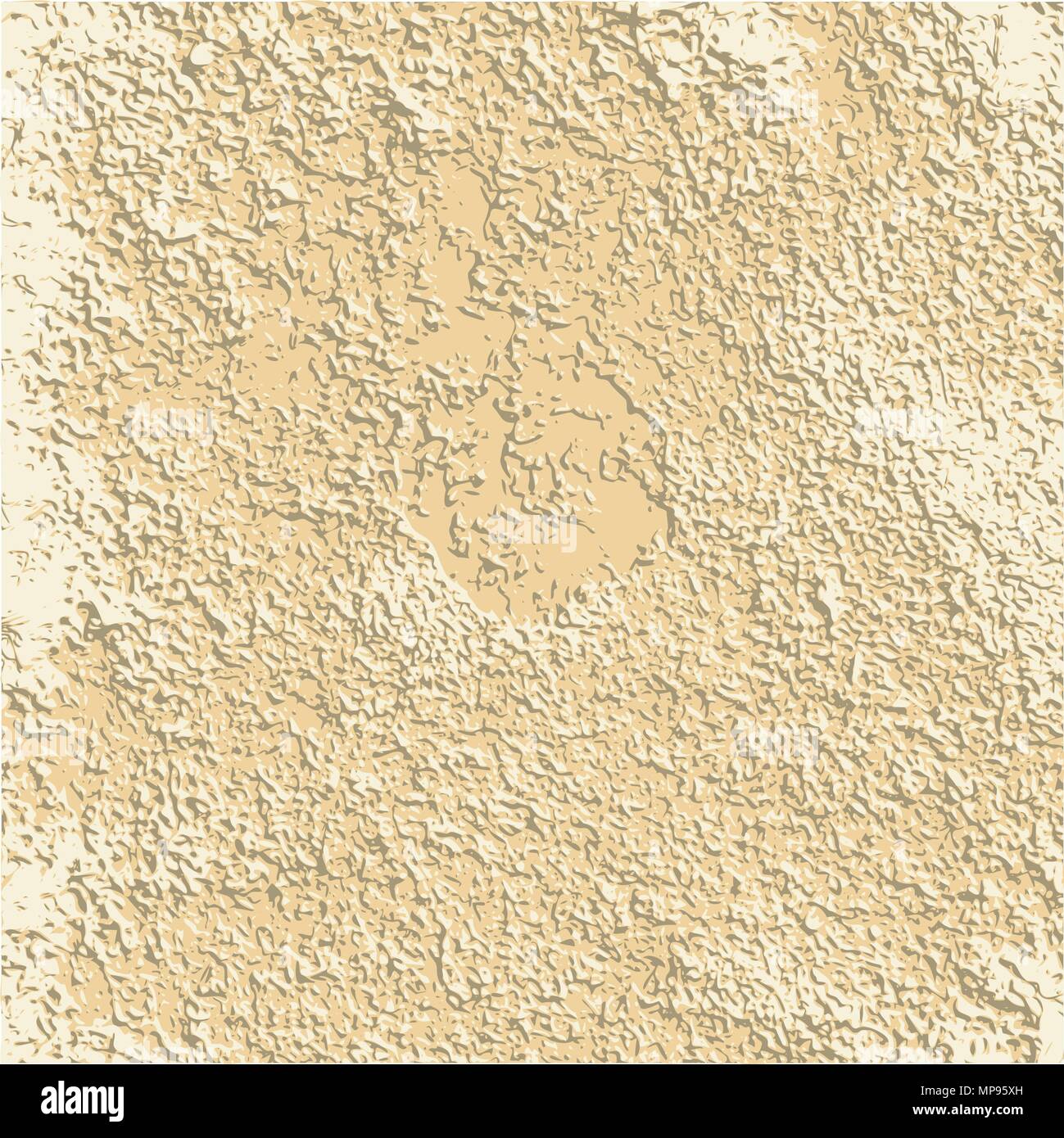 golden yellow 3D rough stucco structure background pattern, vector ...