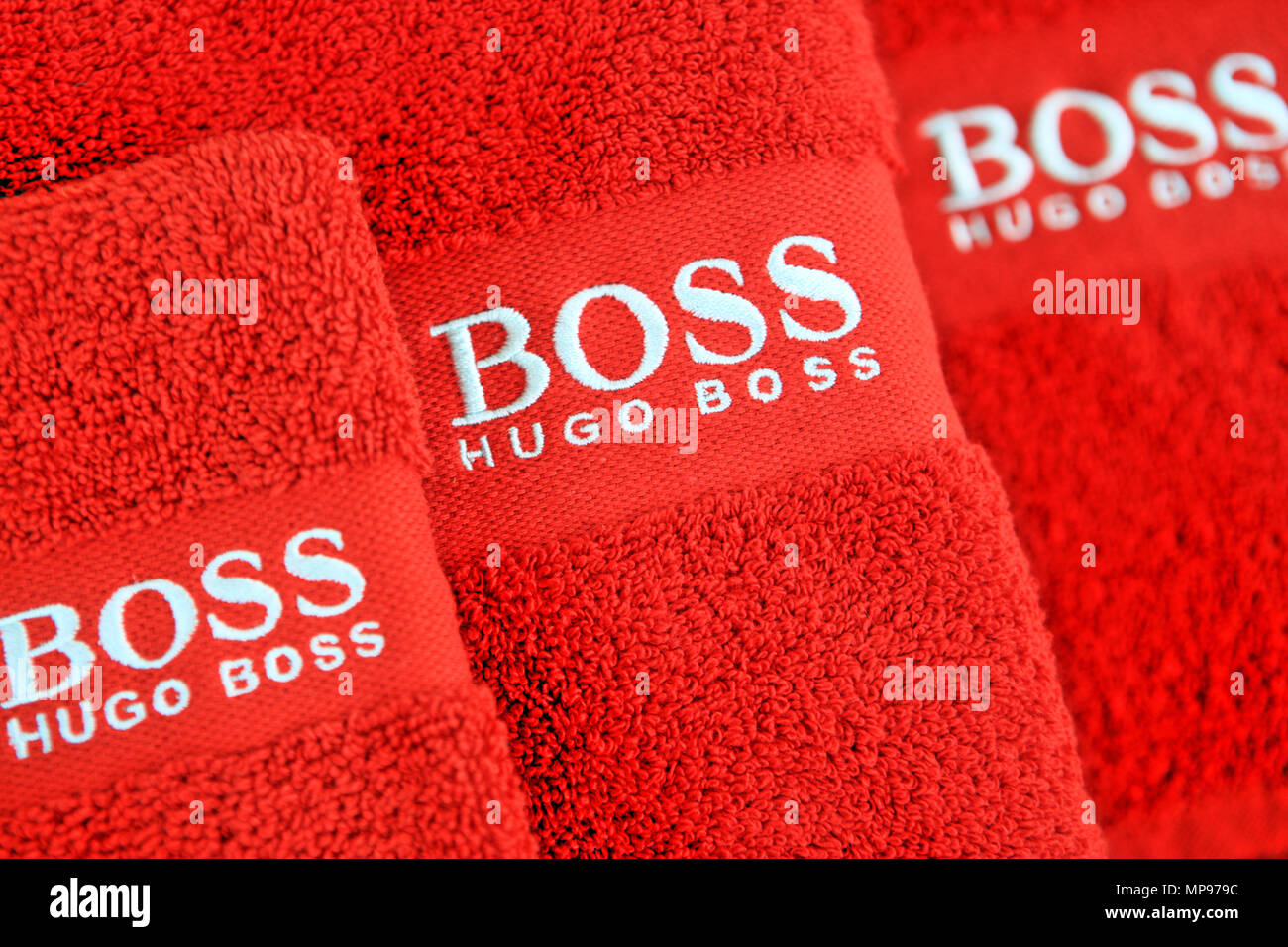 Hugo Boss Logo Red