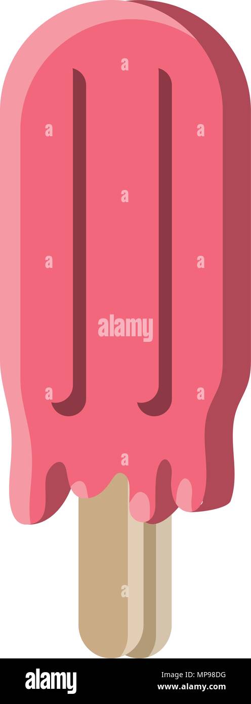 ice cream bar icon over white background, vector illustration Stock Vector Image & Art - Alamy