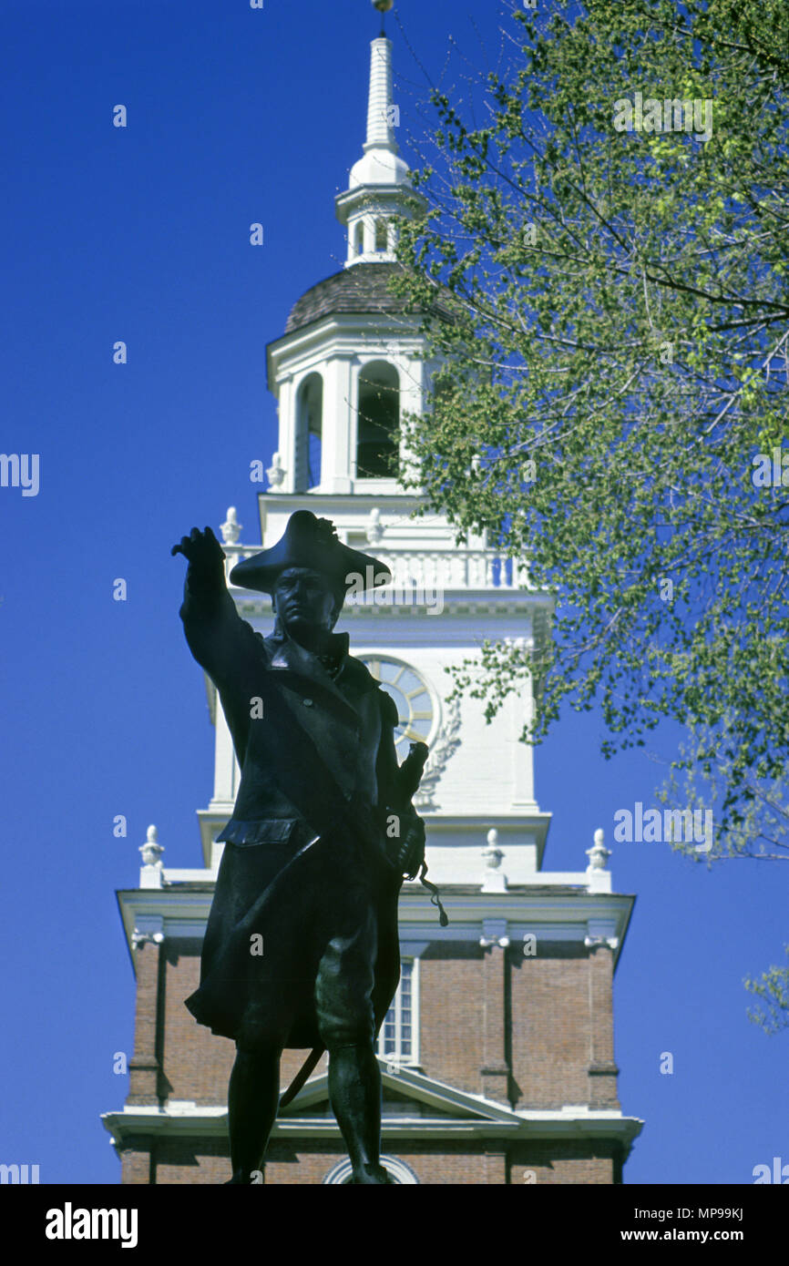 1988 HISTORICAL COMMODORE JOHN BARRY STATUE (©SAMUEL MURRAY 1907 ...