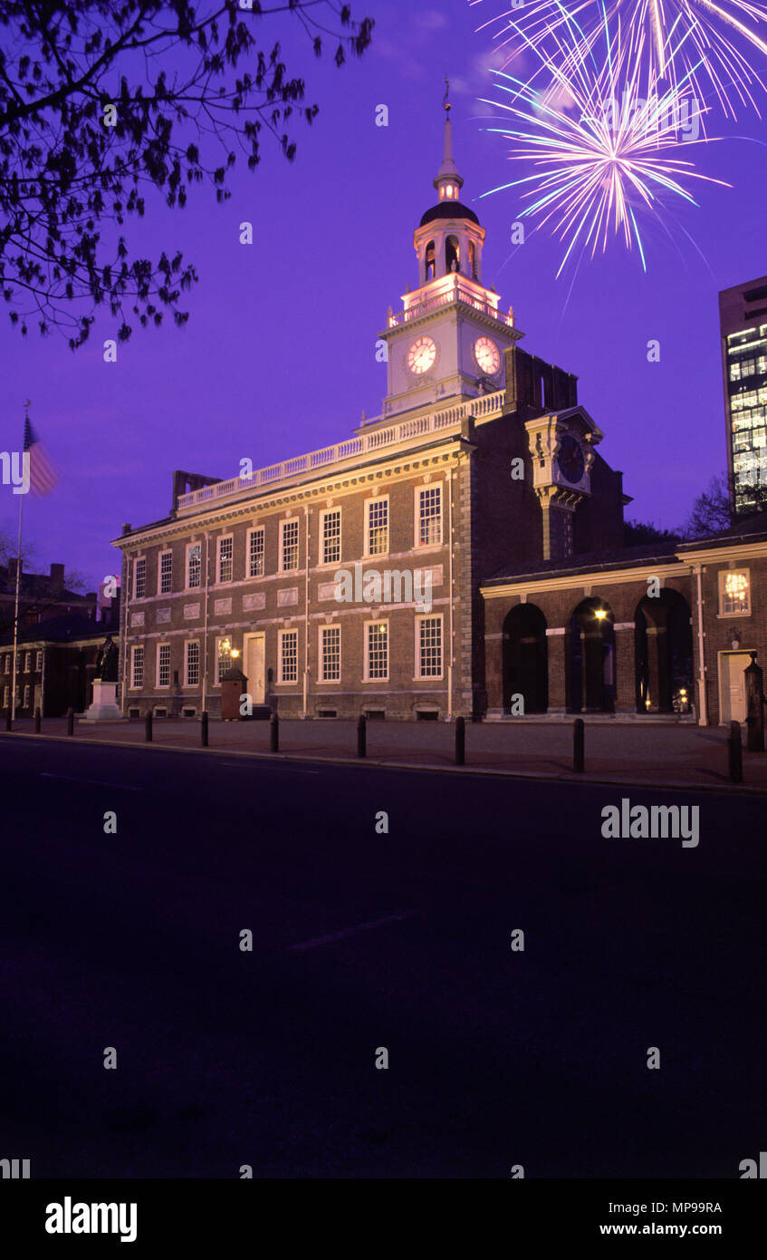 1988 HISTORICAL INDEPENDENCE HALL INDEPENDENCE MALL PHILADELPHIA ...