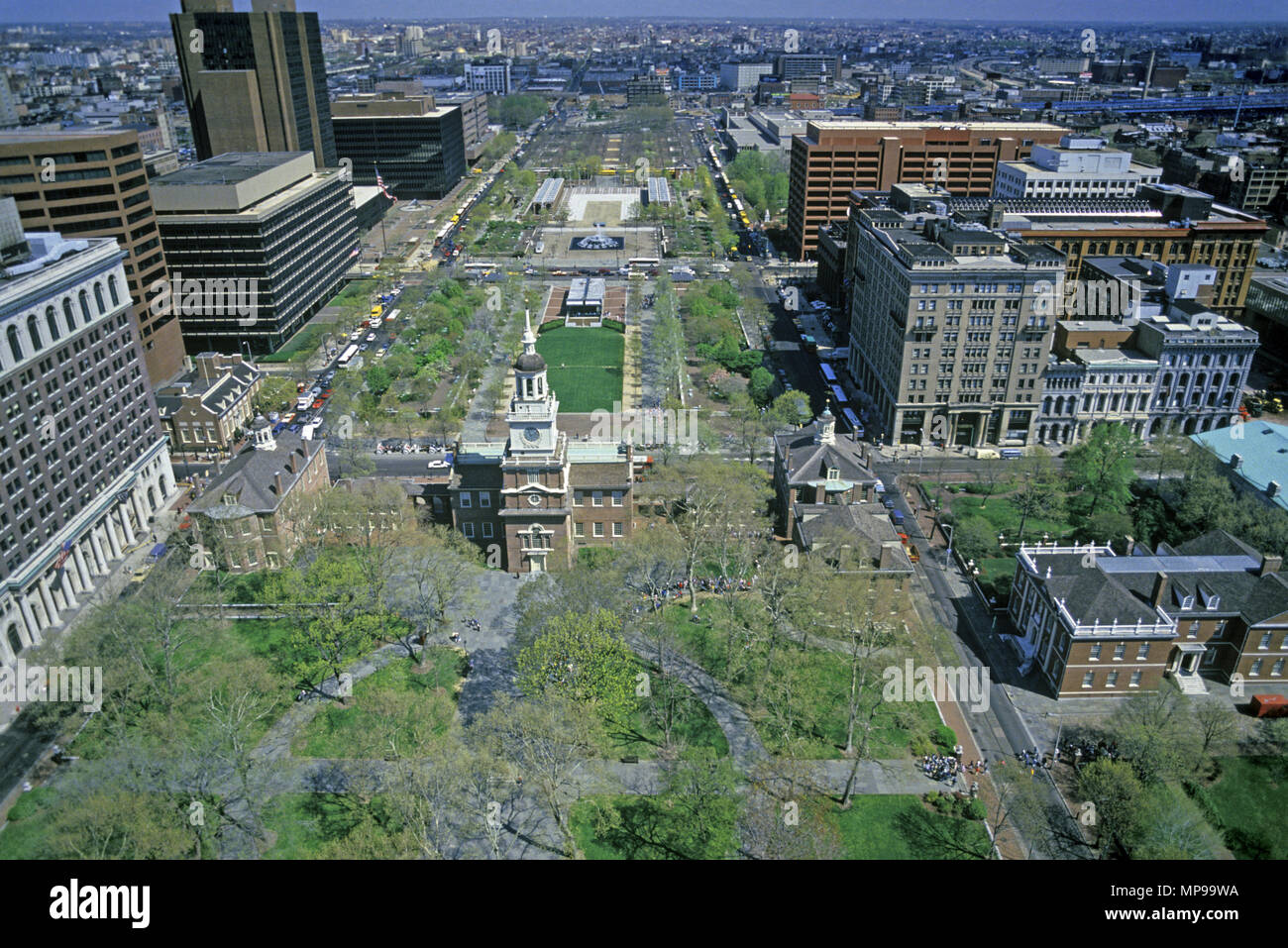 1988 HISTORICAL INDEPENDENCE HALL INDEPENDENCE MALL PHILADELPHIA ...