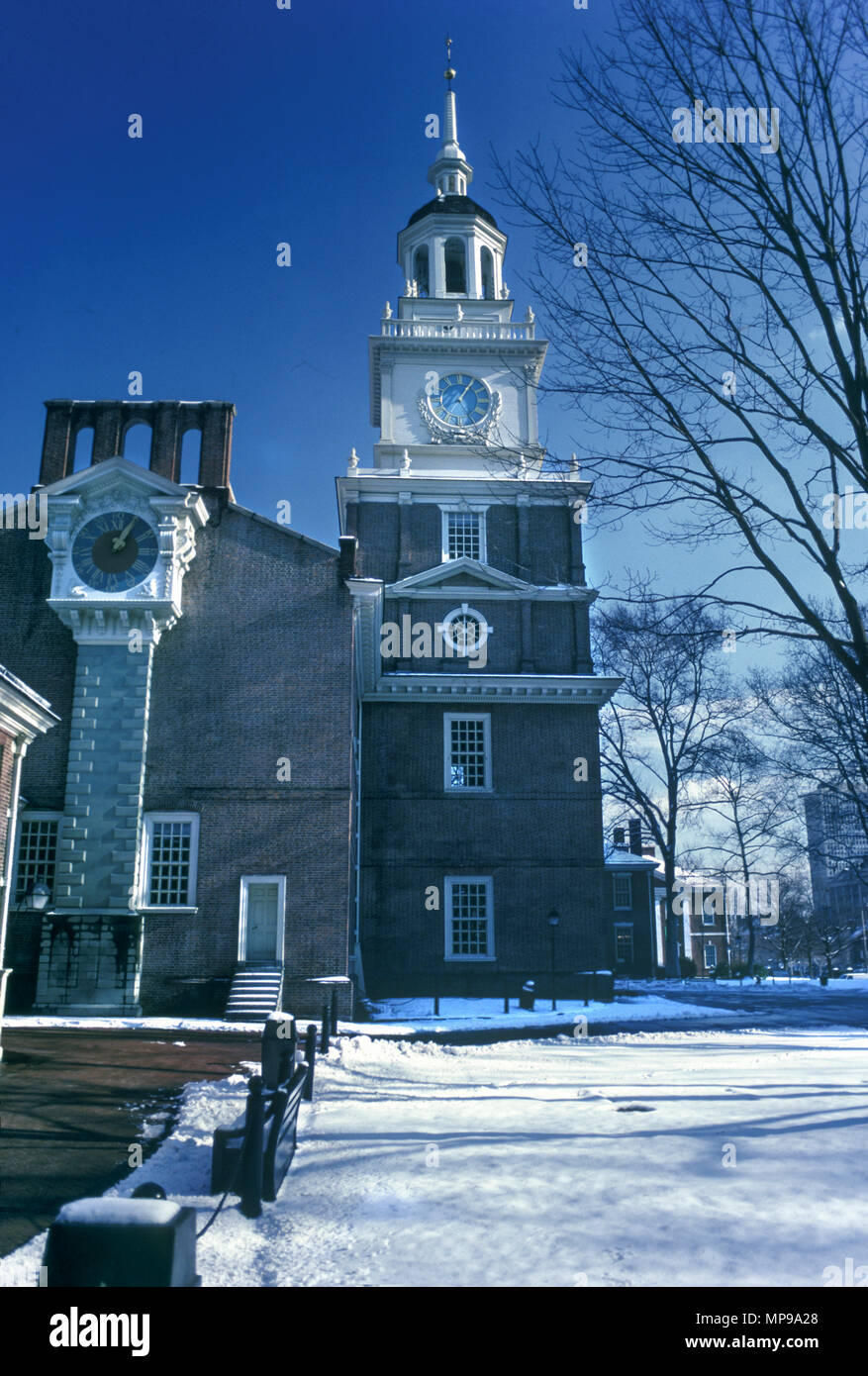 1988 HISTORICAL INDEPENDENCE HALL INDEPENDENCE MALL PHILADELPHIA ...