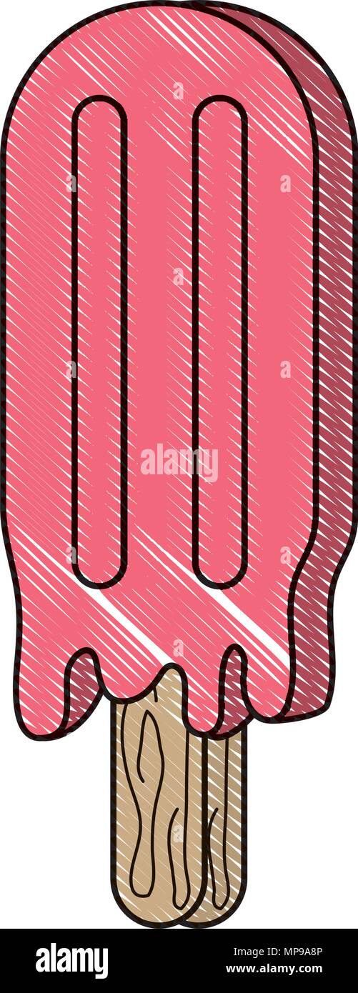 ice cream bar icon over white background, vector illustration Stock Vector Image & Art - Alamy