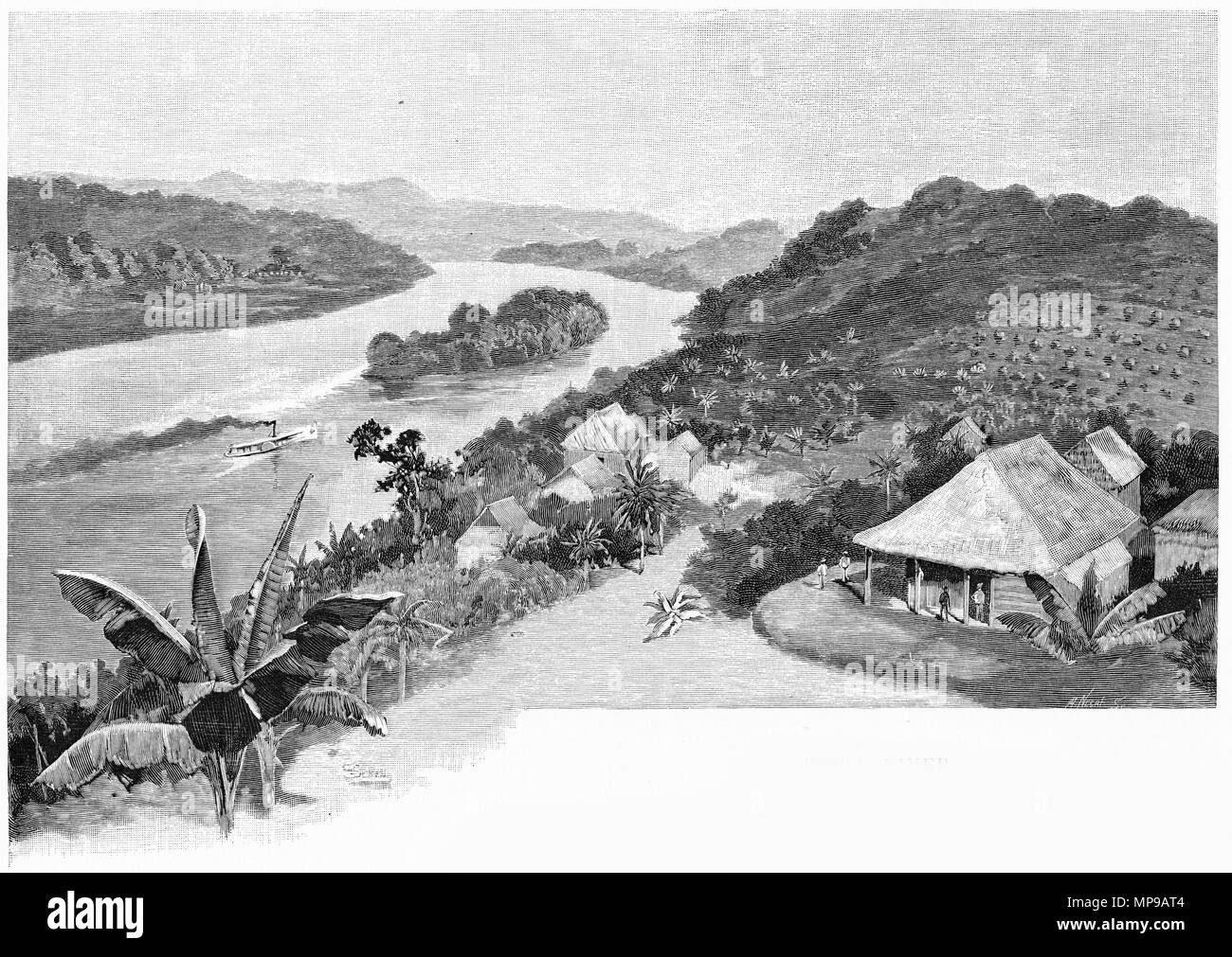 Rewa river Black and White Stock Photos & Images - Alamy