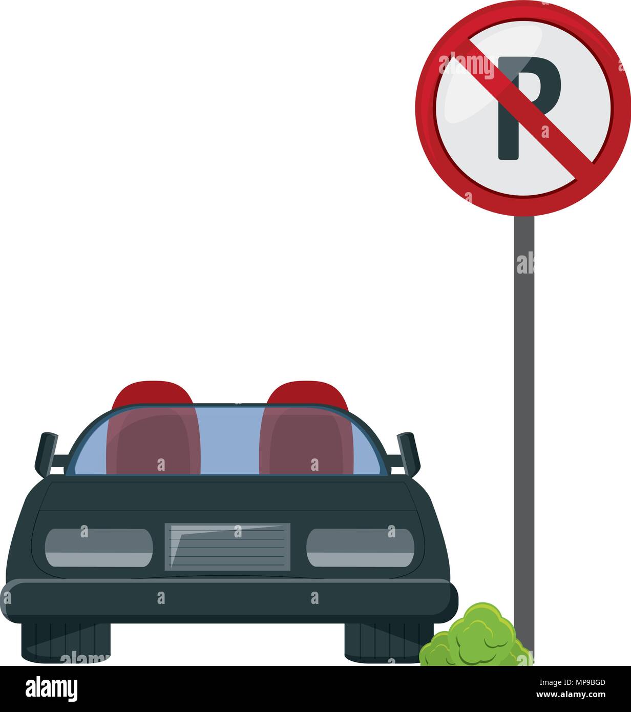 Traffic Cars Clipart No Parking