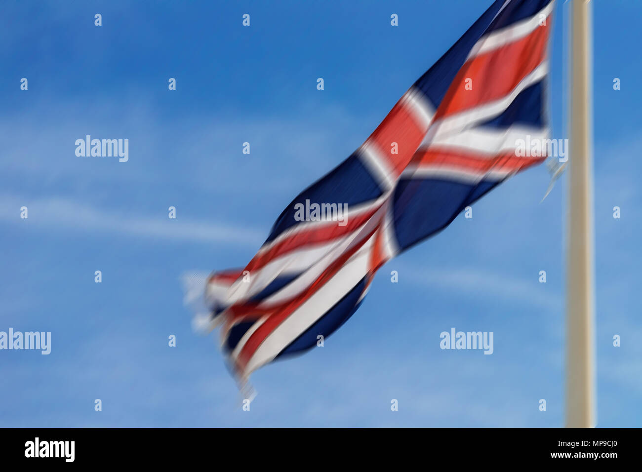 Abstract of British flag Stock Photo - Alamy