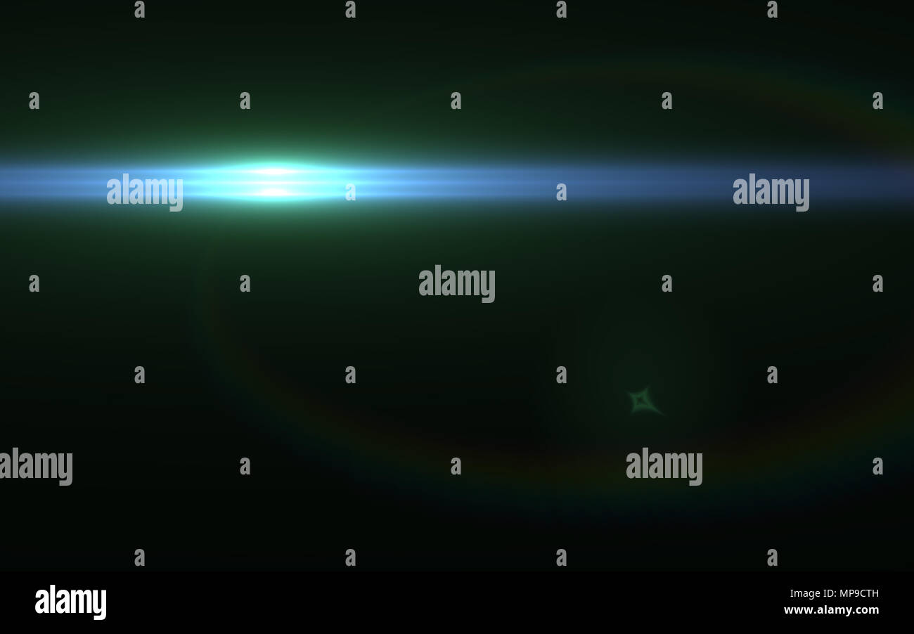 abstract vertical lens flare light over black background Stock Photo ...