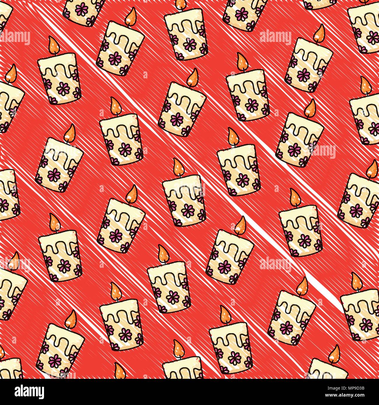 candles background, colorful design. vector illustration Stock Vector ...