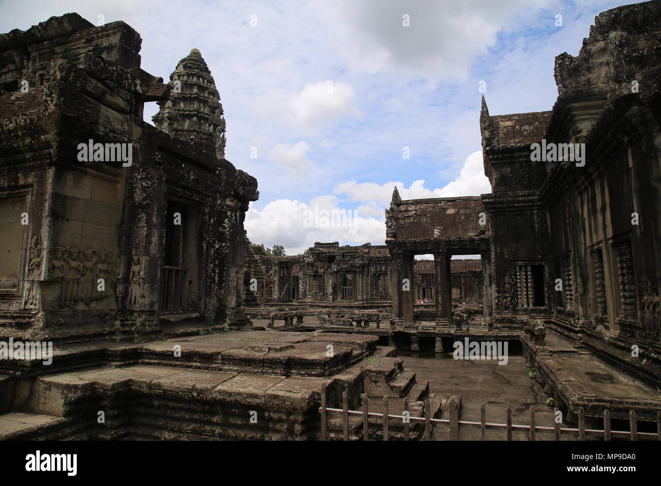 Ruins of Angkor Wat in Cambodia Stock Photo - Alamy