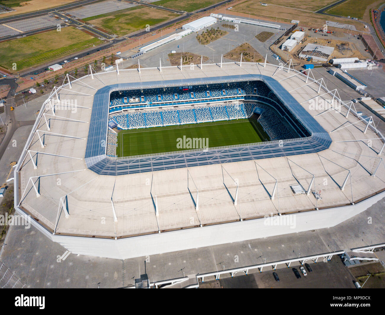 Construction of a football stadium for Fifa World Cup 2018 is completed ...
