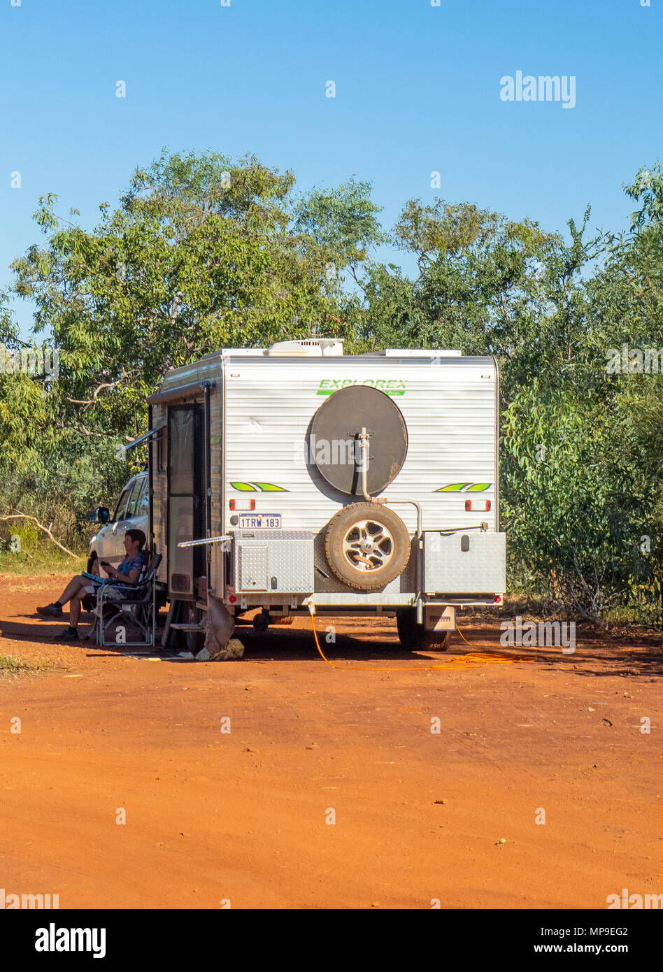 Nomad caravan hi-res stock photography and images - Alamy