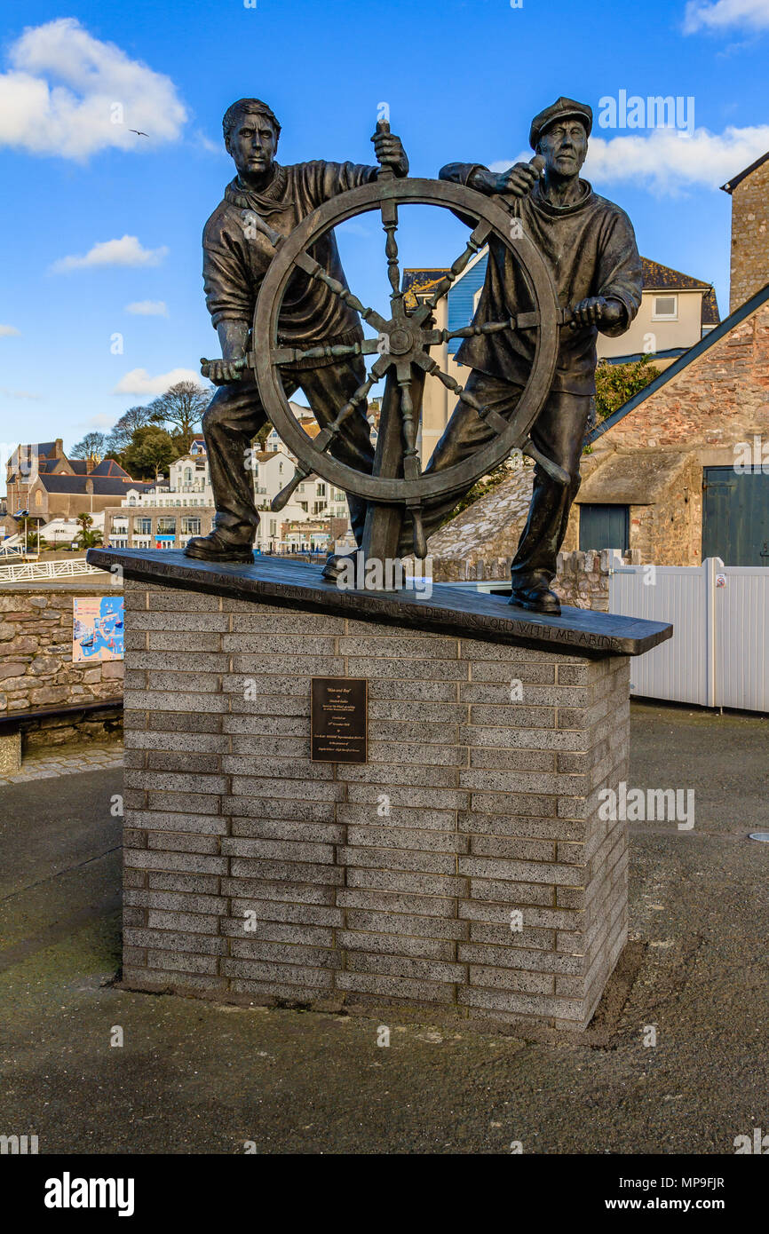 Statue brixham harbour hi-res stock photography and images - Alamy