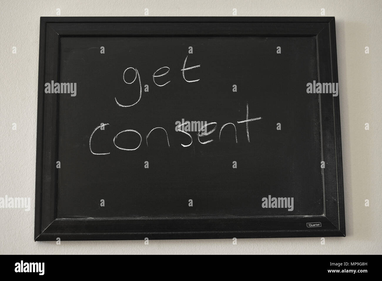 Consent written hi-res stock photography and images - Alamy