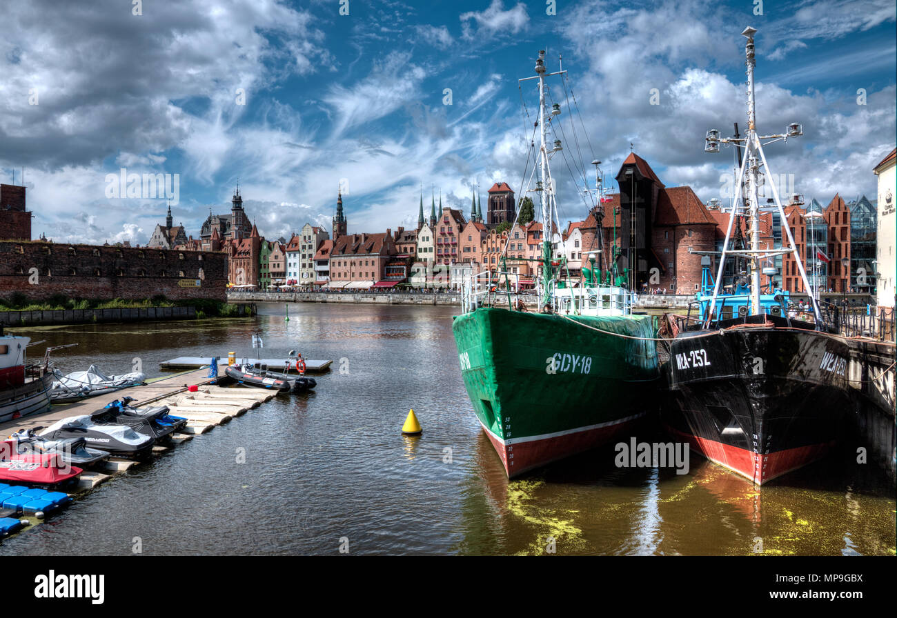 Gdańsk - Gdansk - Danzig. Krantor Stock Photo - Alamy