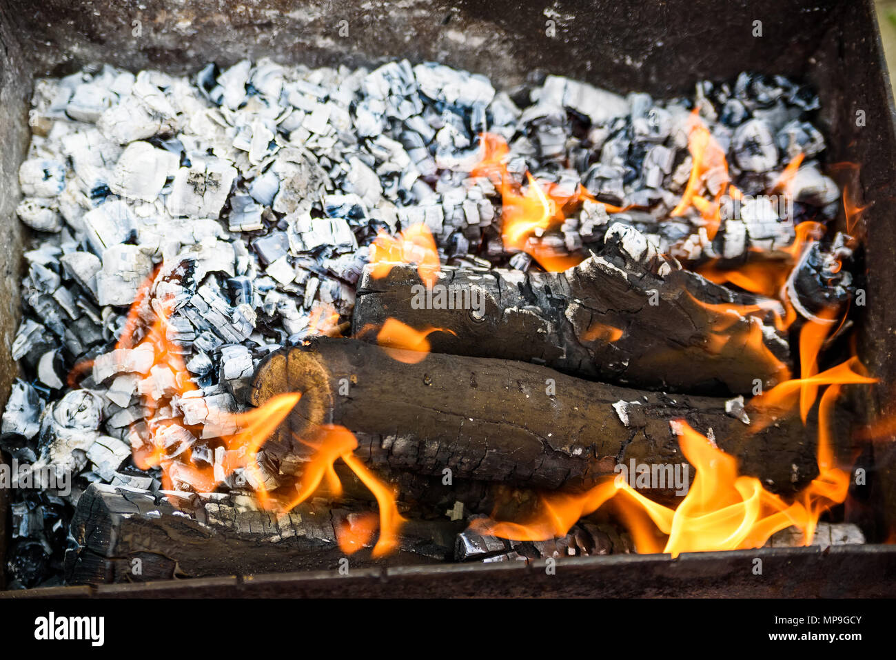 Burning Tree Bark High Resolution Stock Photography and Images - Alamy