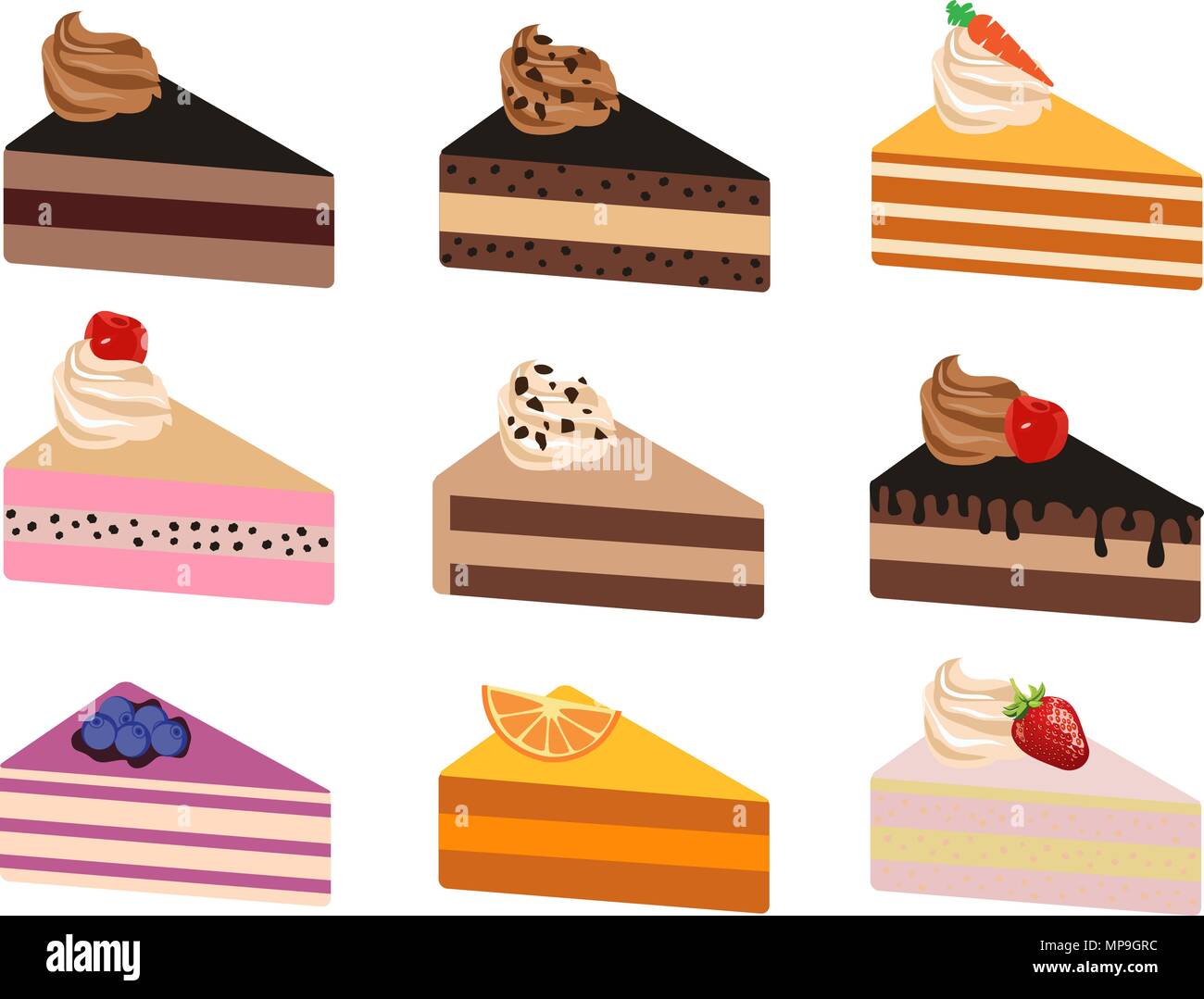 Slice Of Cake Vector