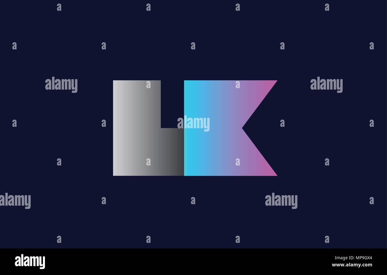 Initial letter lk hi-res stock photography and images - Alamy